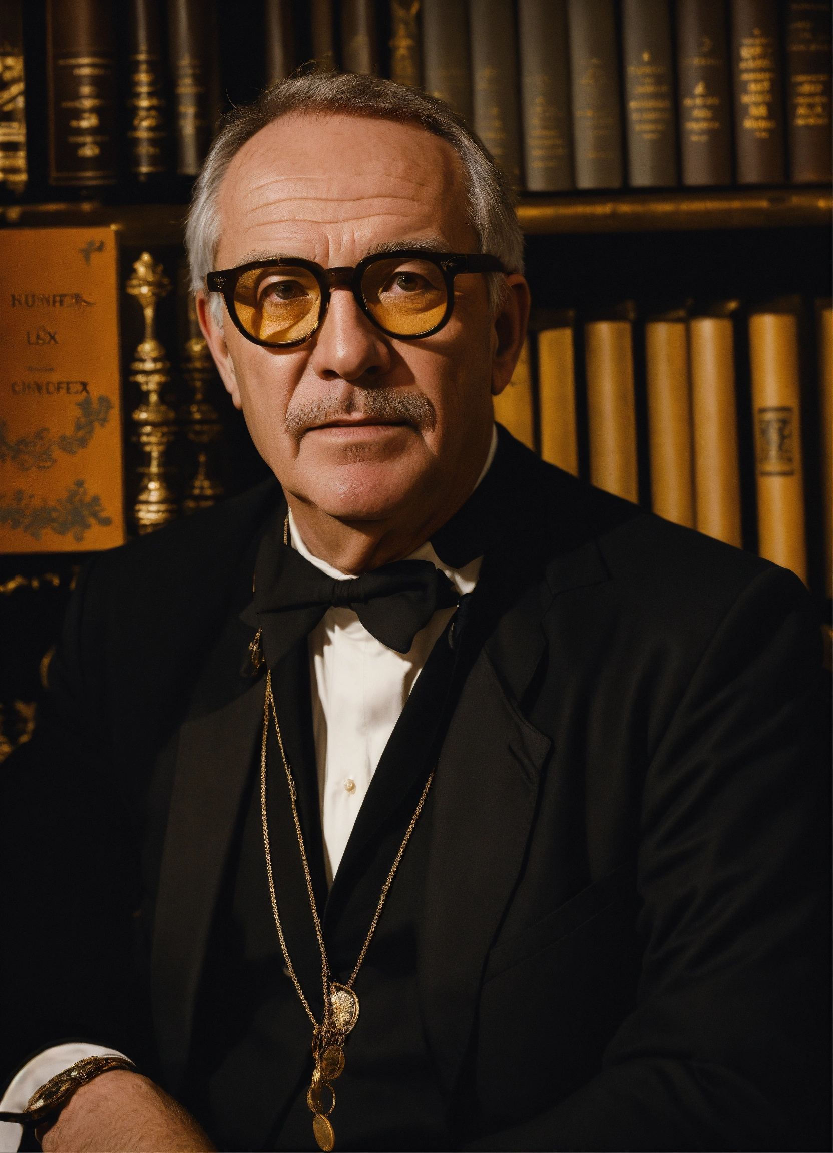 Lexica - Gerard schaefer vieux avec ses lunettes