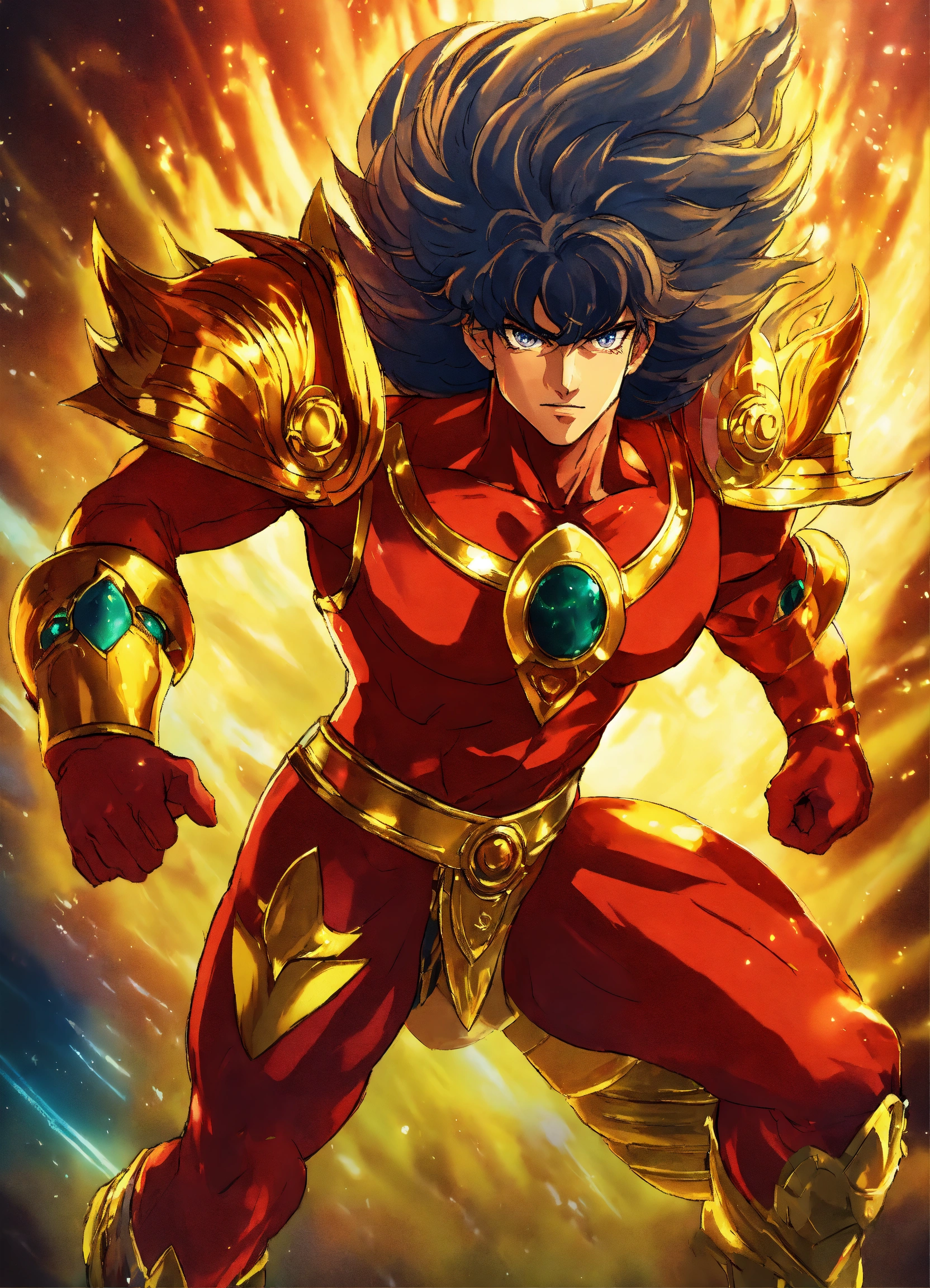 Lexica - Saint seiya Seiyar body mixed with wild boar head running ...