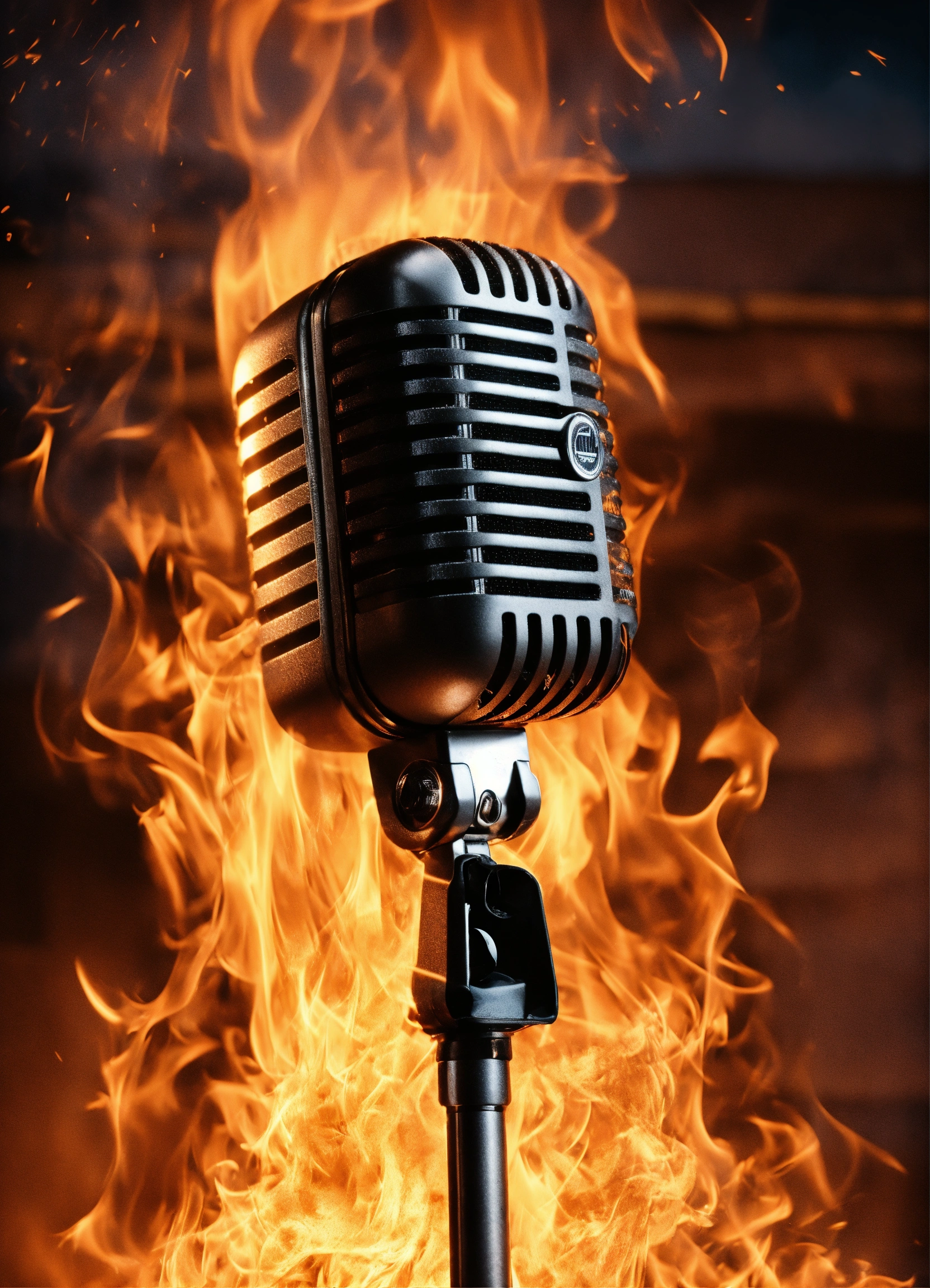 Lexica - Microphone on fire