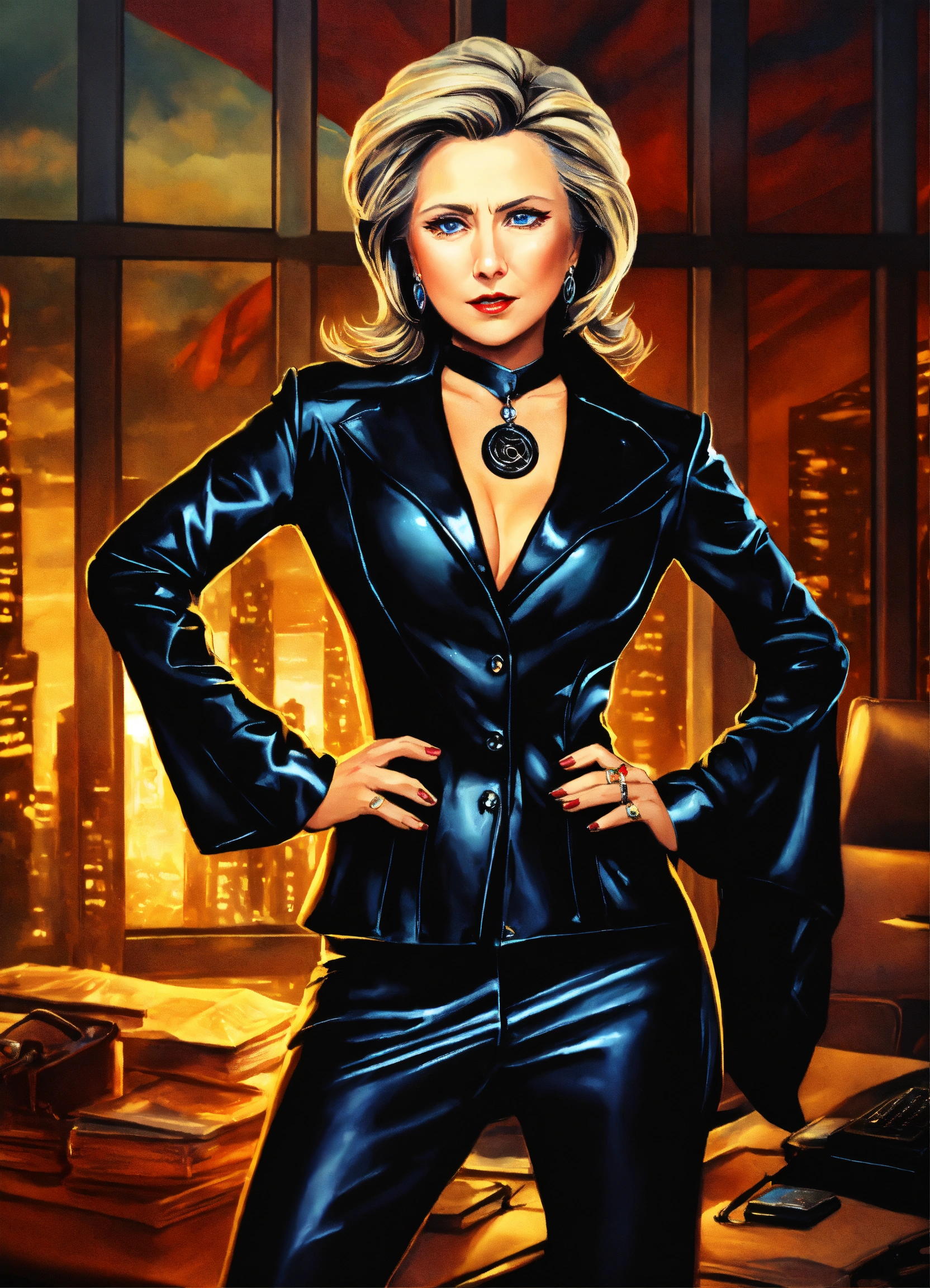 Lexica - Beautiful Extremely gorgeous hypnotic evil Hillary Clinton ...