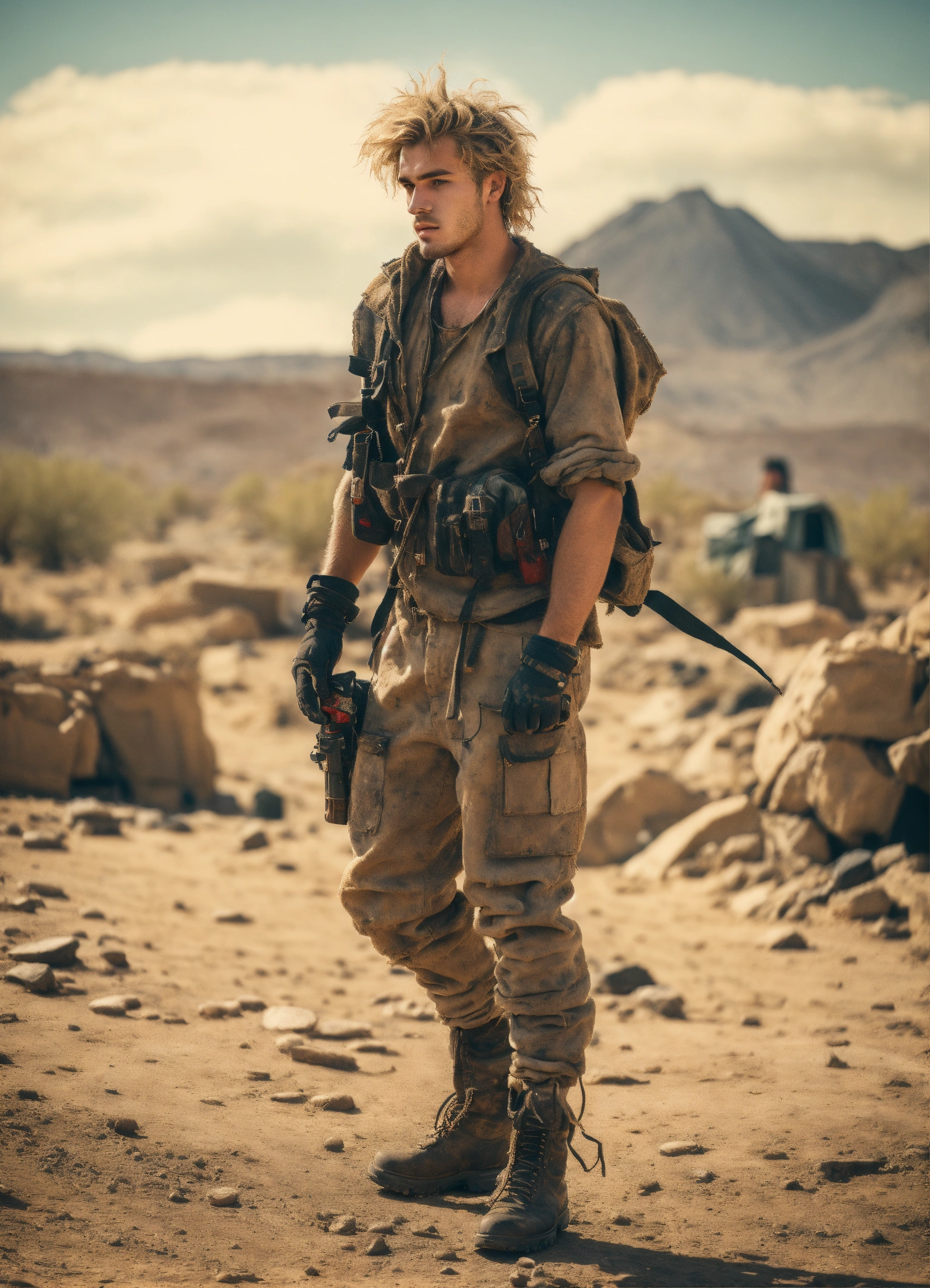 Lexica - A highly detailed realistic photo of a very handsome 24-year ...