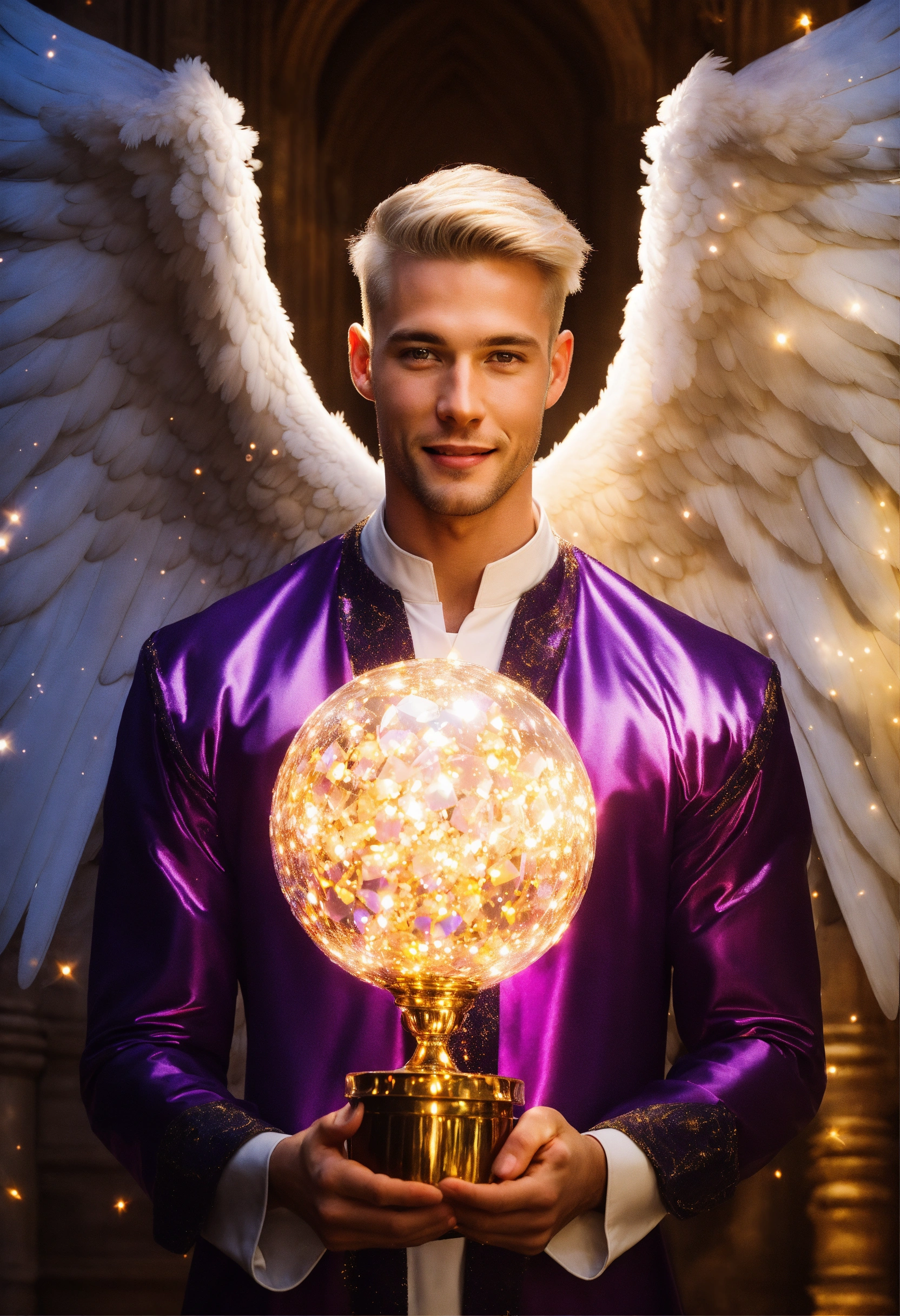 Lexica - Photographic surrealistic portrait of happy, handsome fit ...