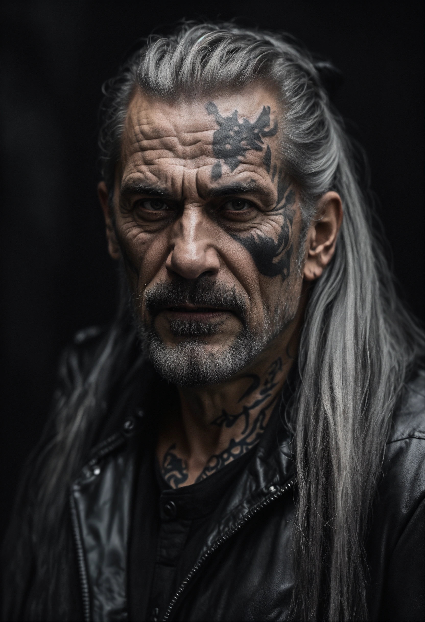 Lexica - A realistic photo of a scary 50-year-old Romanian man, with ...