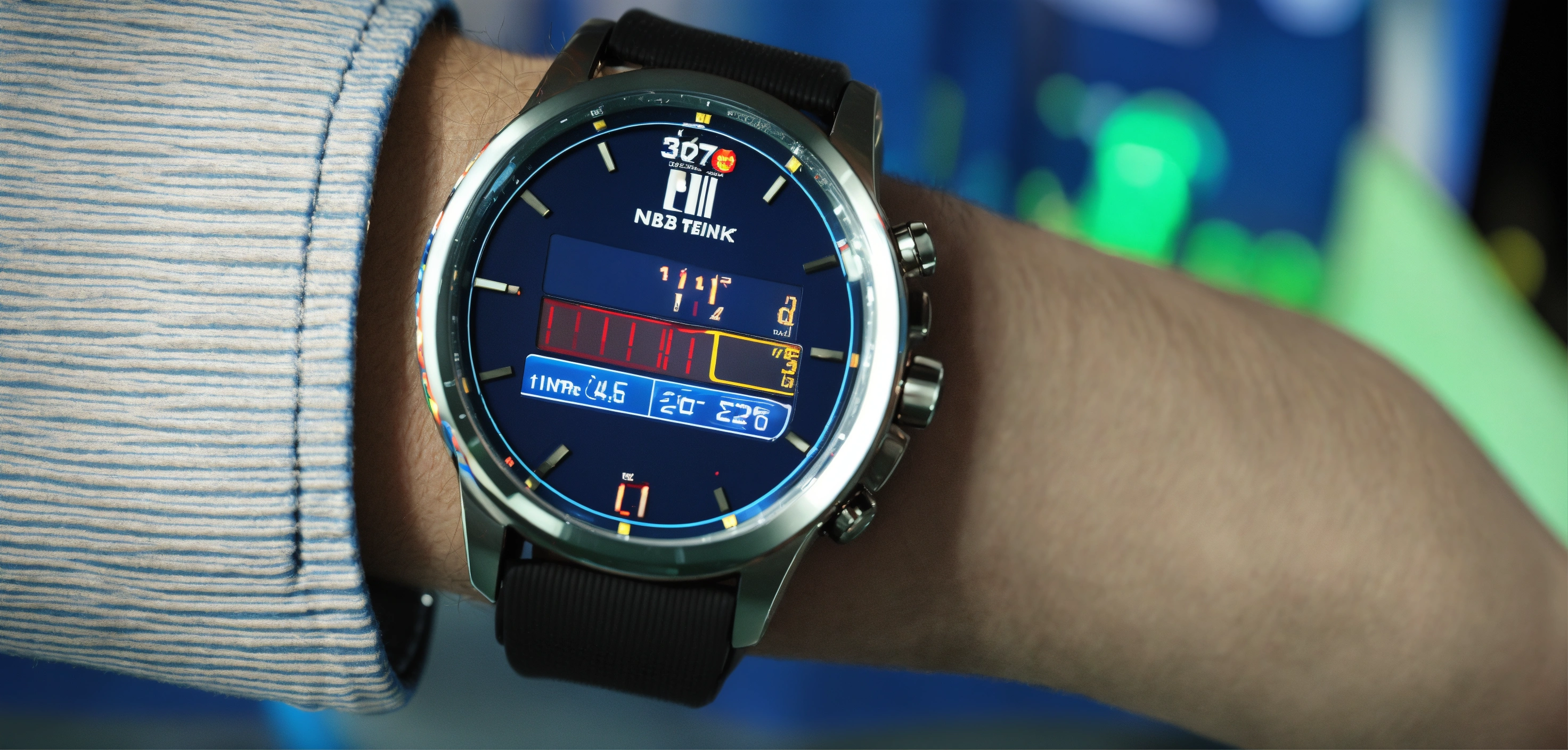 Lexica - Digital watch on the wrist of a football referee during the ...