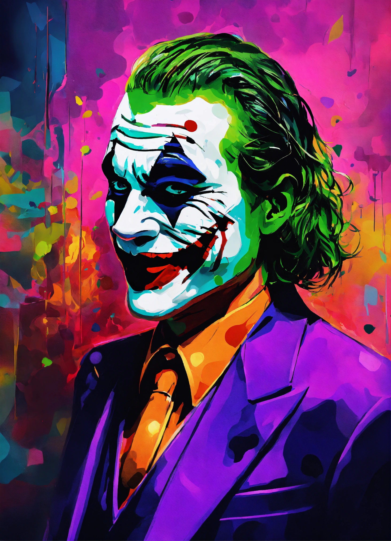 Lexica - Abstract art. Joker.