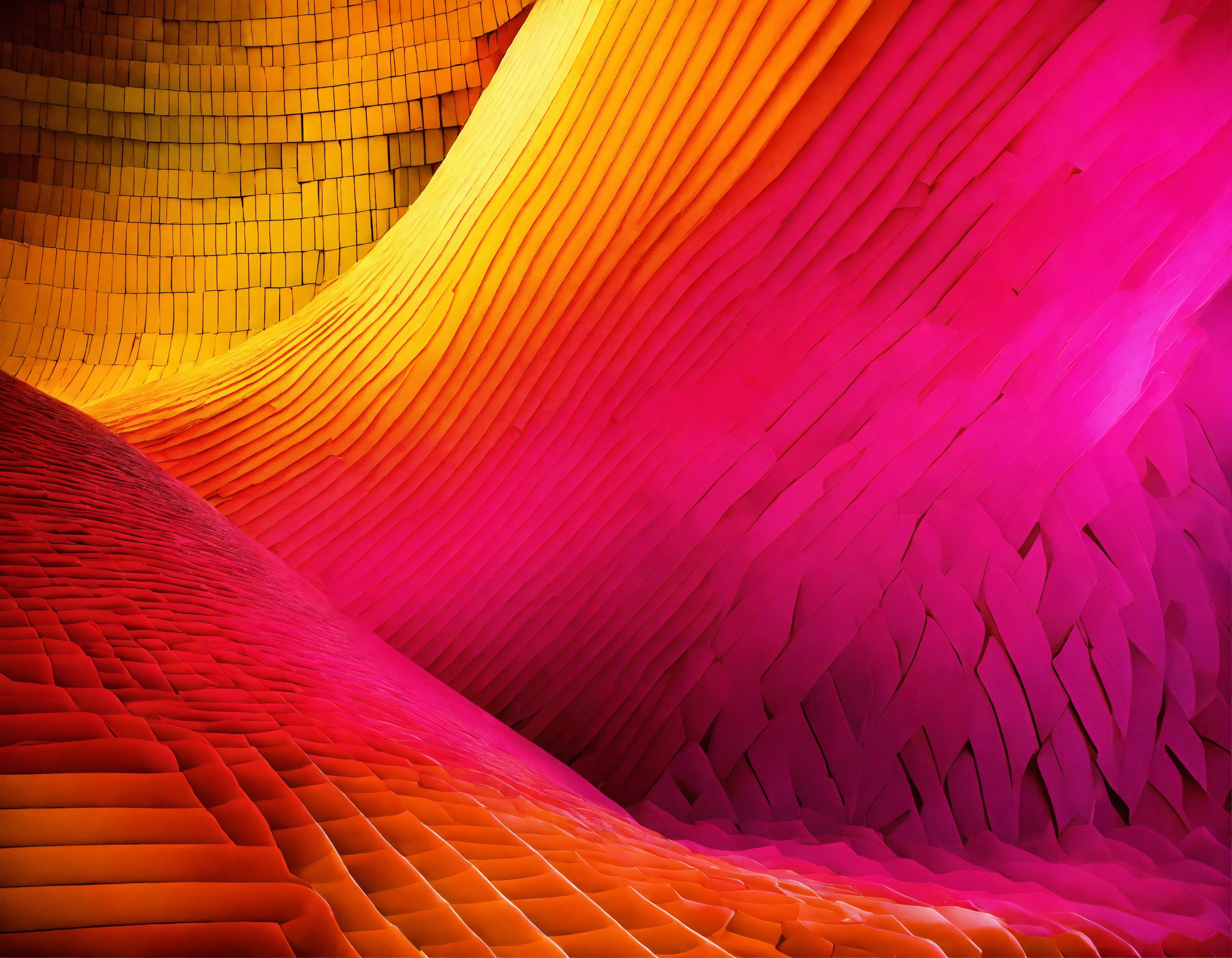 Lexica - 4 layers , different colors, bright, saturated, suitable for a ...