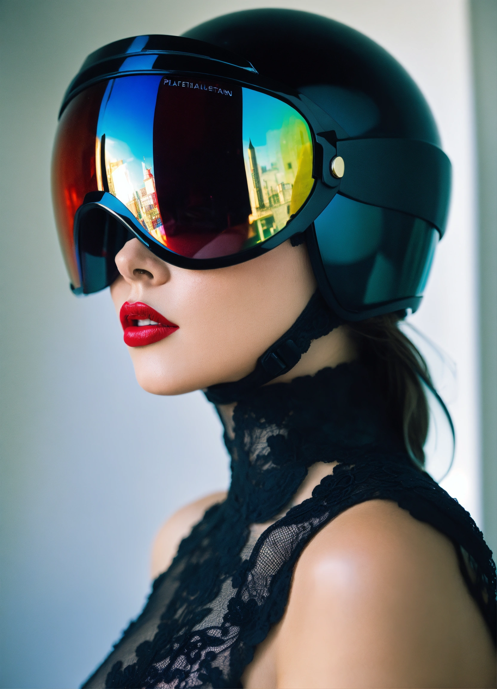 Lexica - Deflagration of vibrant hues shot Photography, a hi tech sci ...