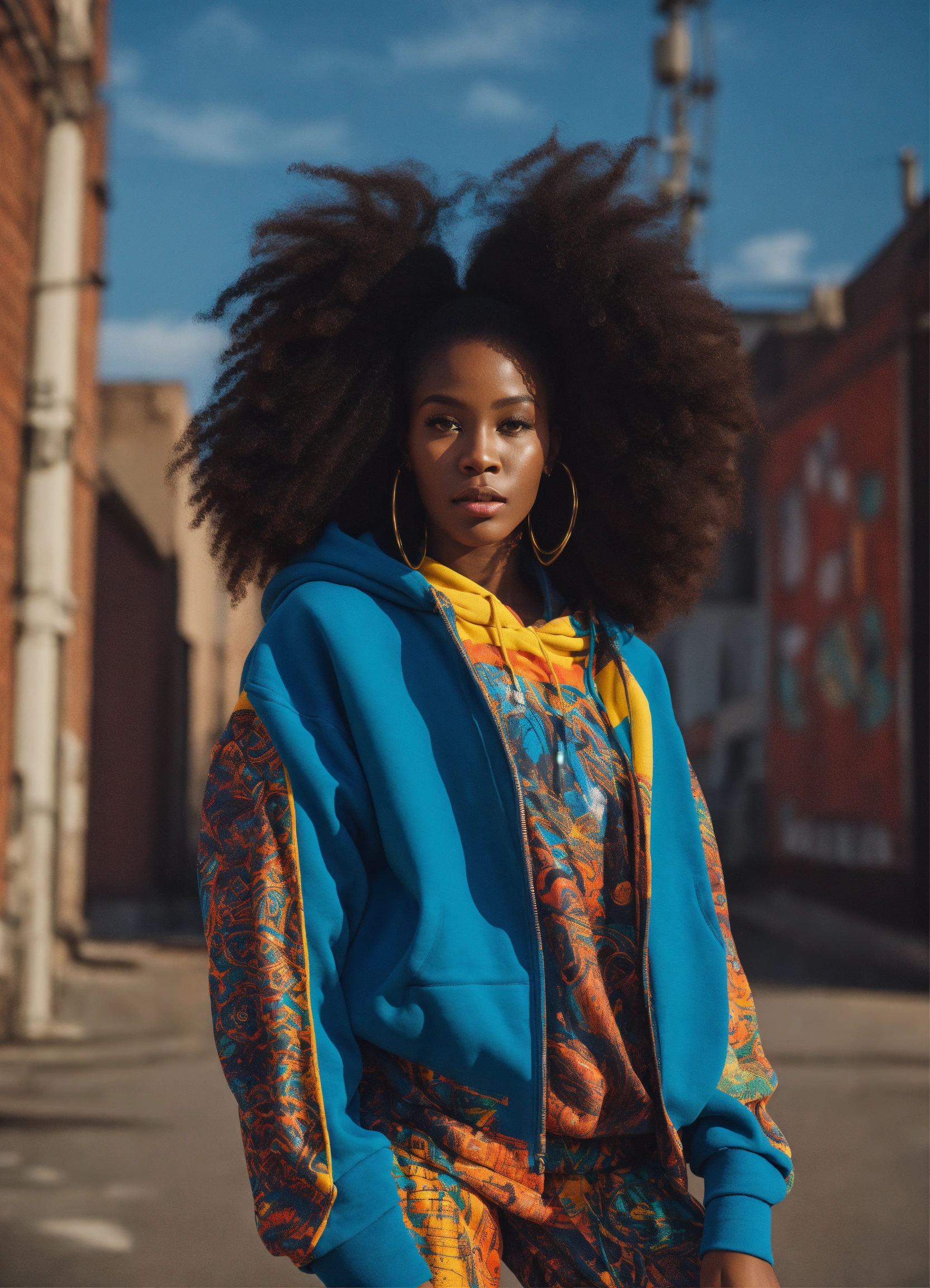 Lexica - Photograph an Afro-Caribbean woman model wearing knee-high ...