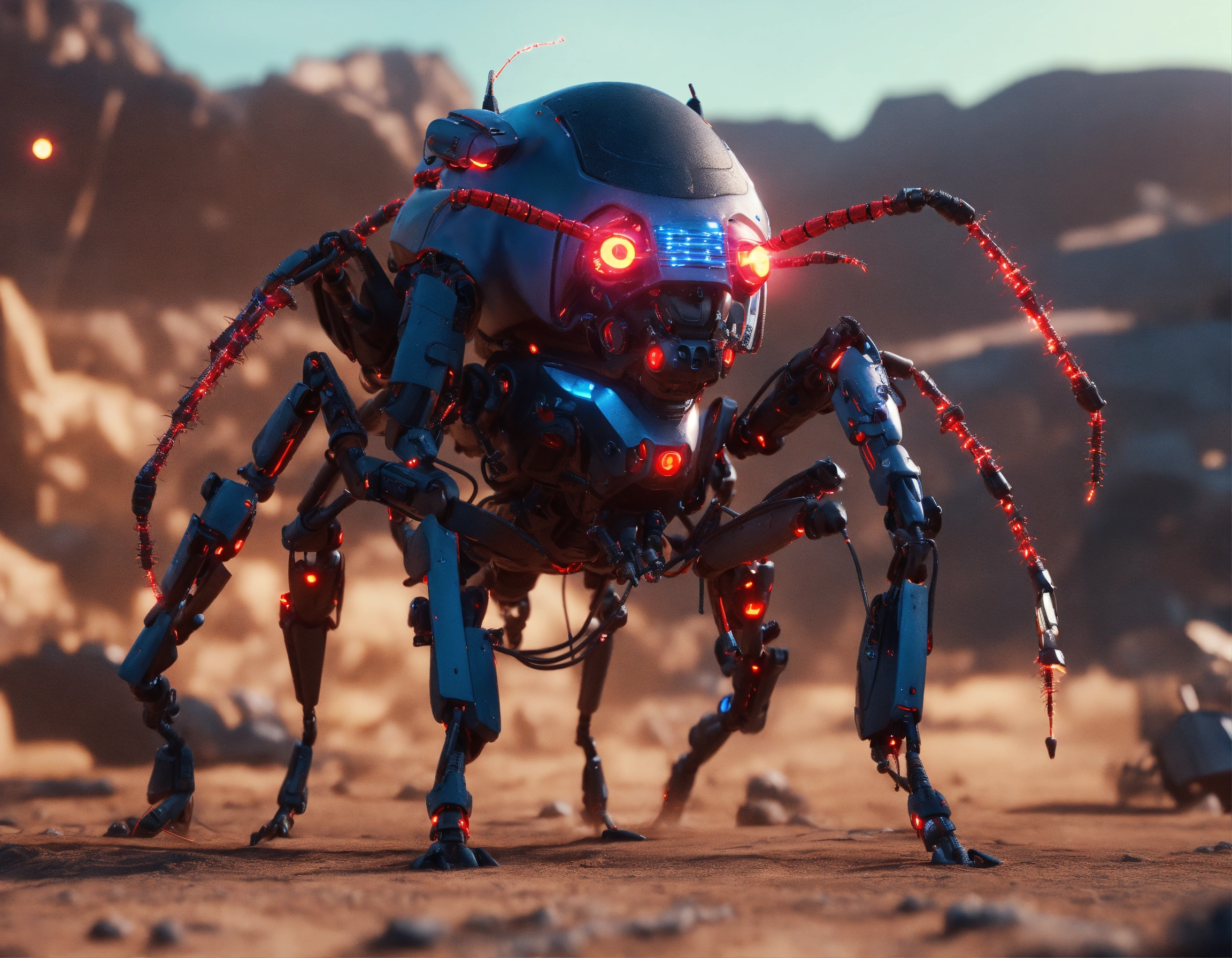 Lexica - Zoom out scene of 4 leg 2 arm comical sarcastic funny standing ...