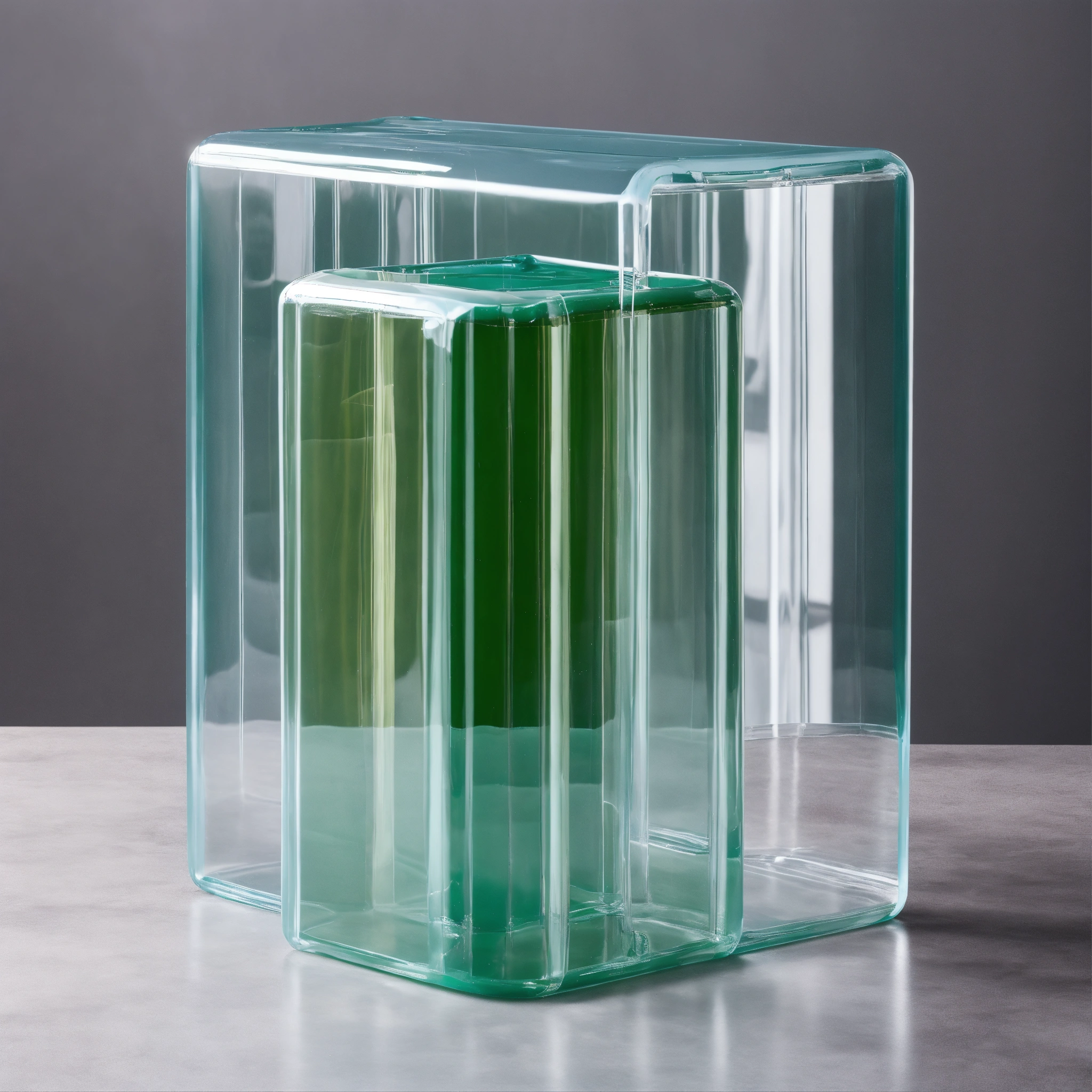 Lexica - Clear Glossy Molded Clear Plastic Wrapped Together