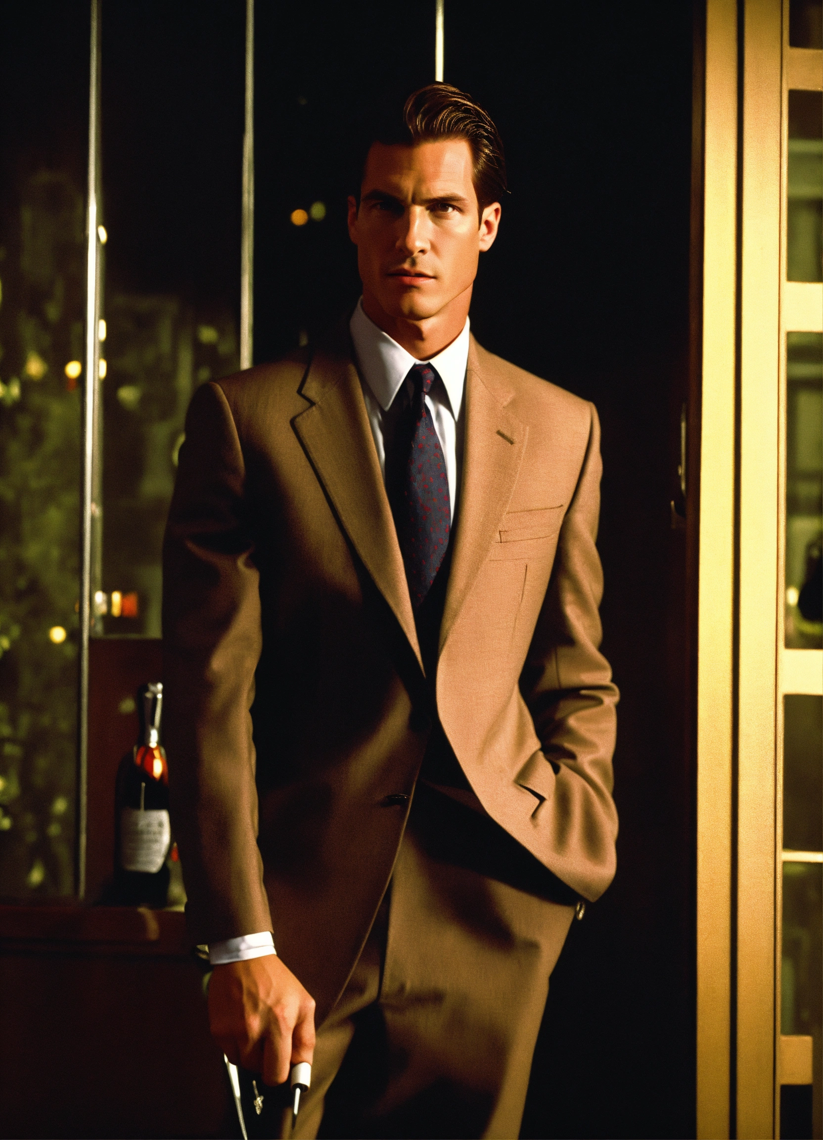 Lexica - Patric Bateman from american Psycho Wallpaper