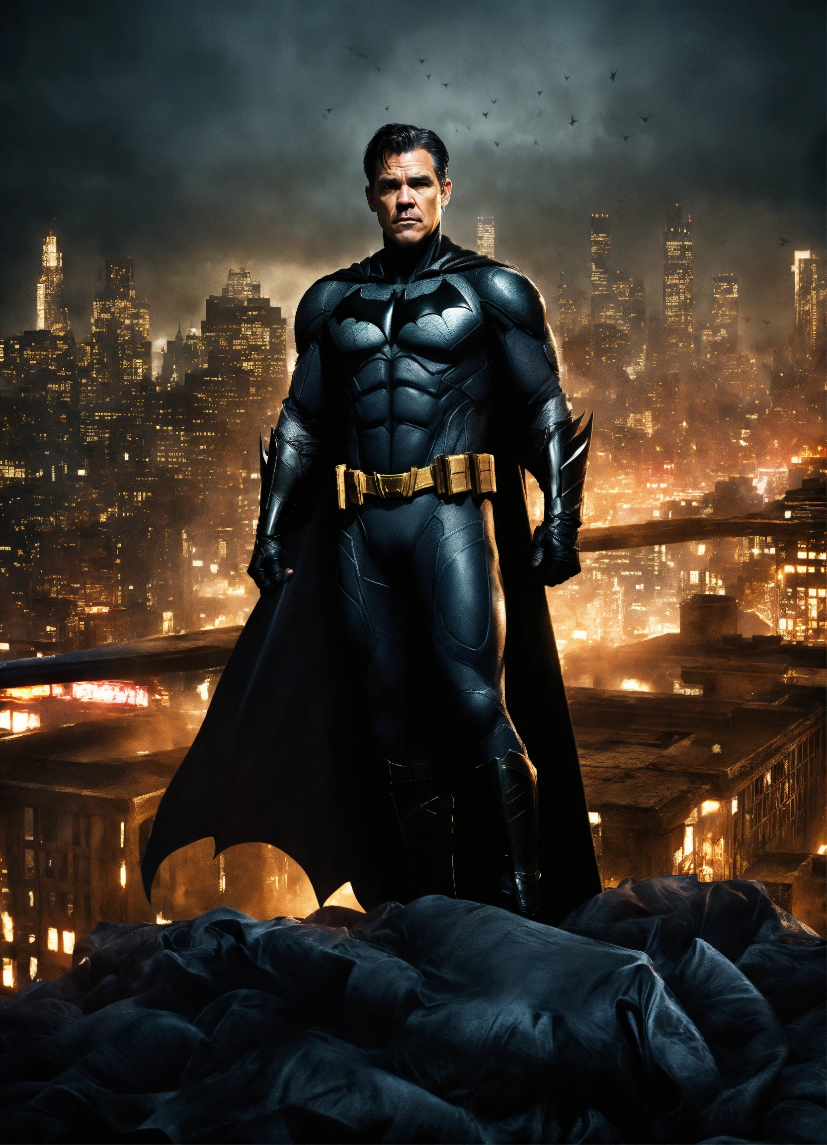 Lexica - Josh Brolin as Bruce Wayne with batsuit in batman movie ...