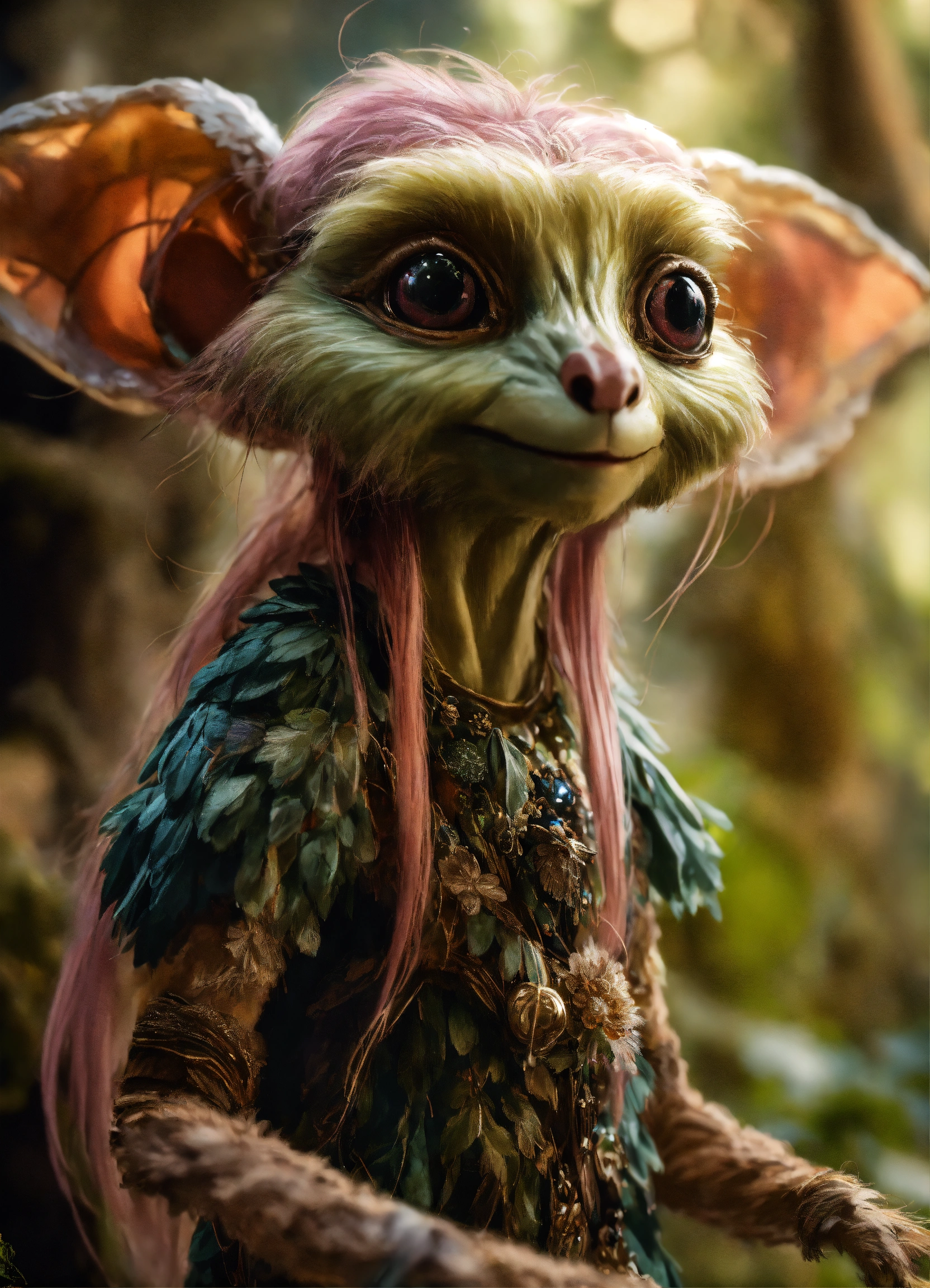 Lexica - A Gelfling full body furry furry animal like princess full ...