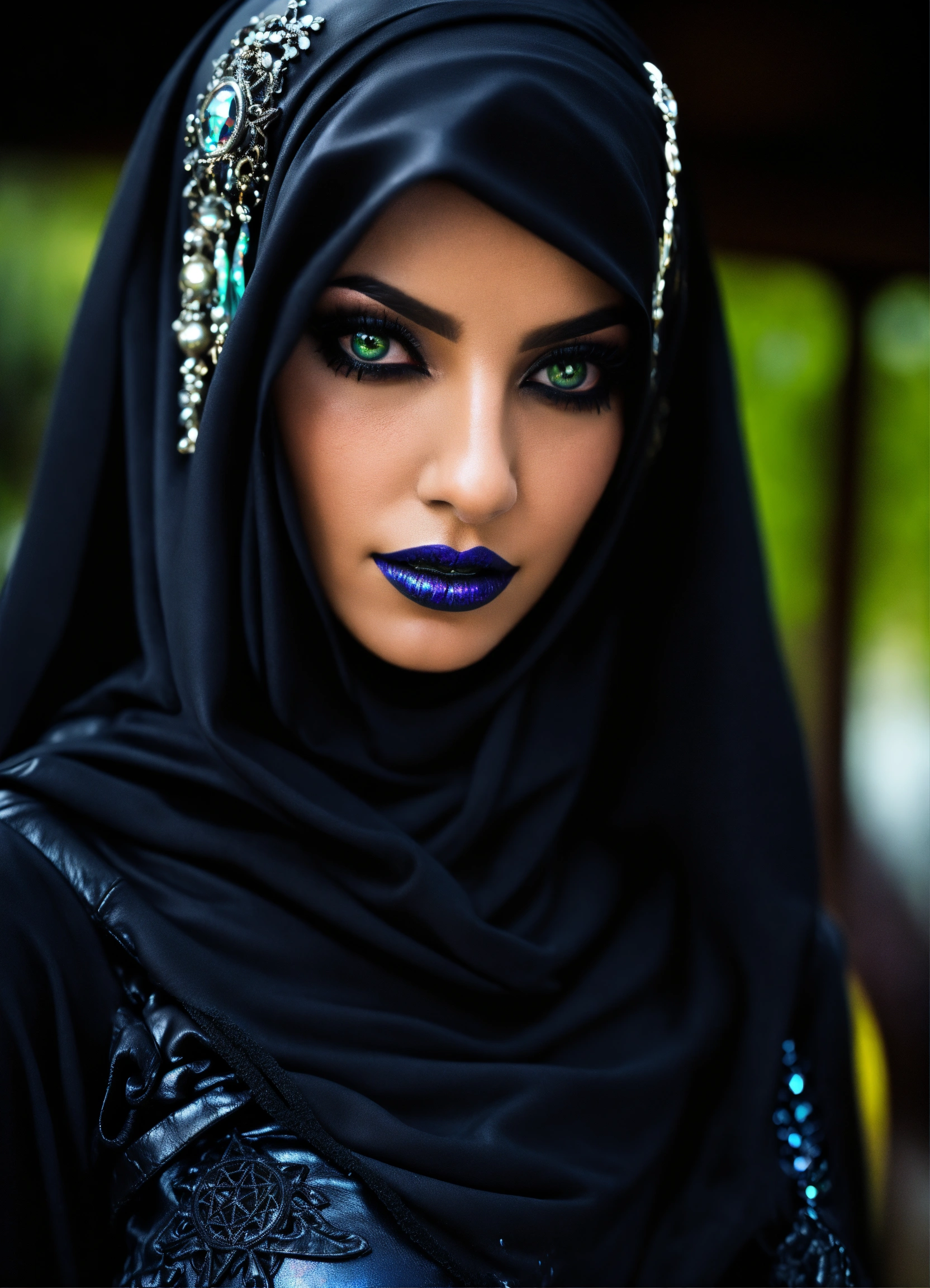 Lexica - Evil occult satanic goth hypnotic Arabian Sorceress with doom ...