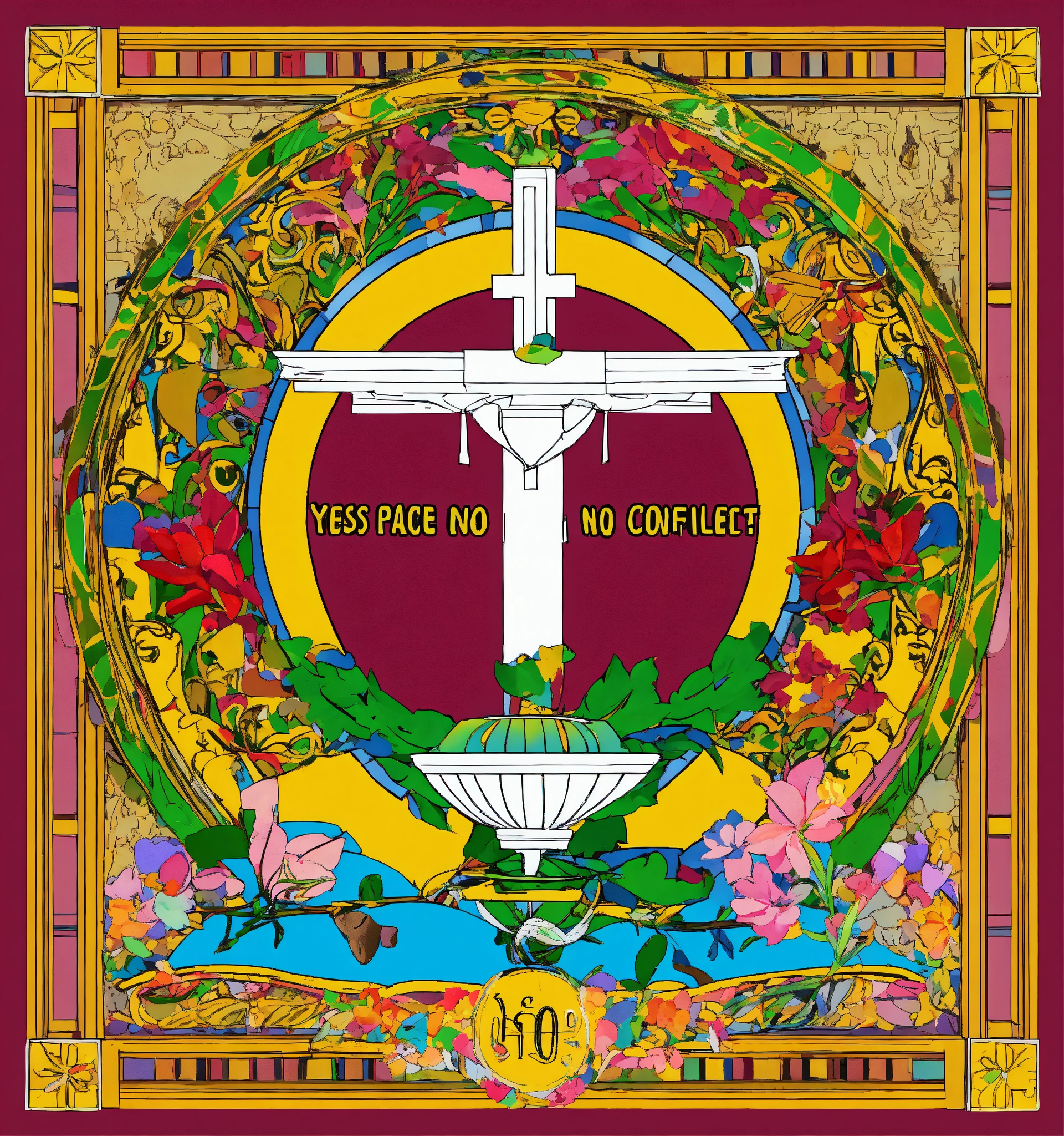 Lexica - Yes to peace, no to conflict.