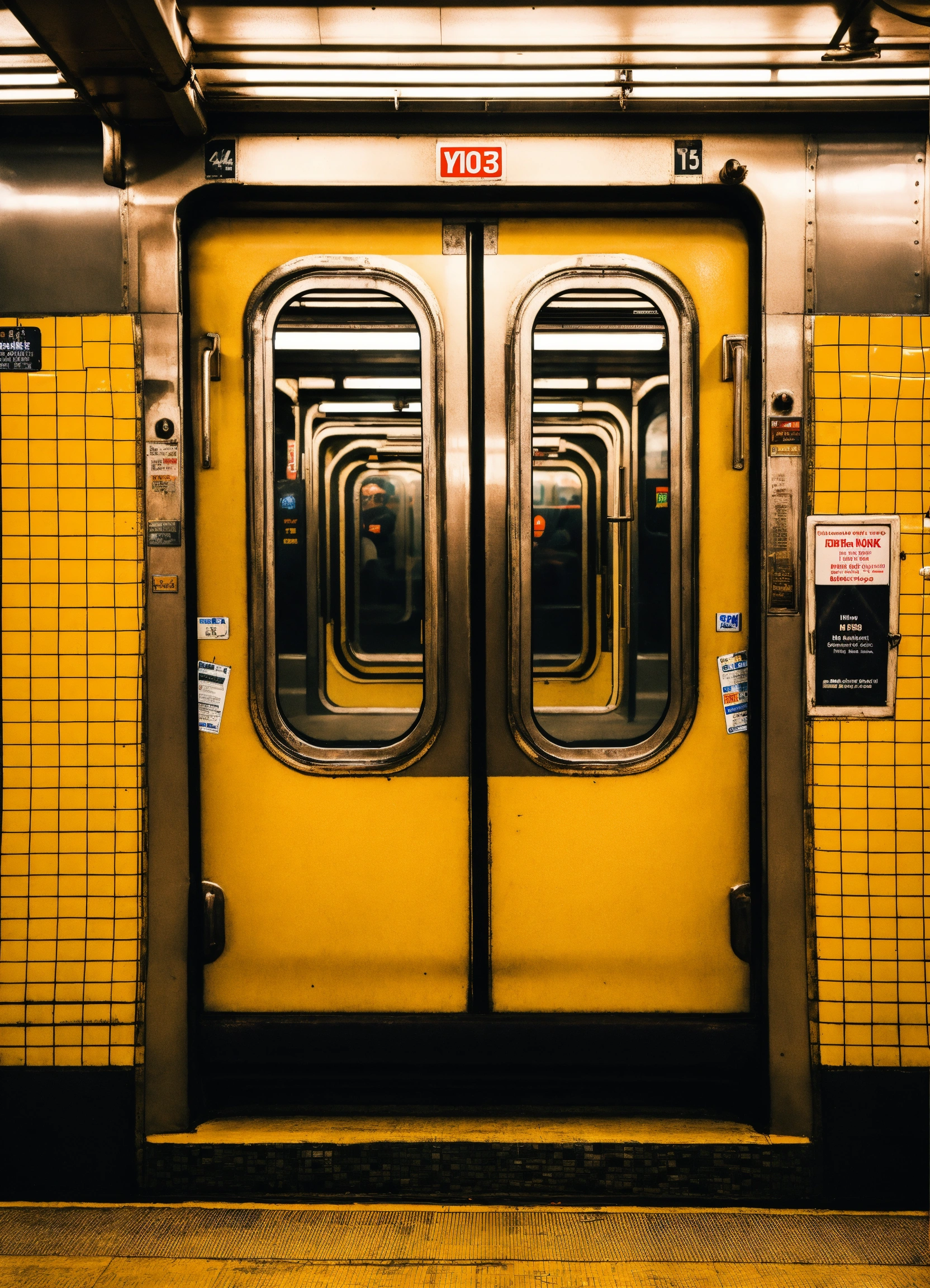 Lexica - NYC subway doors