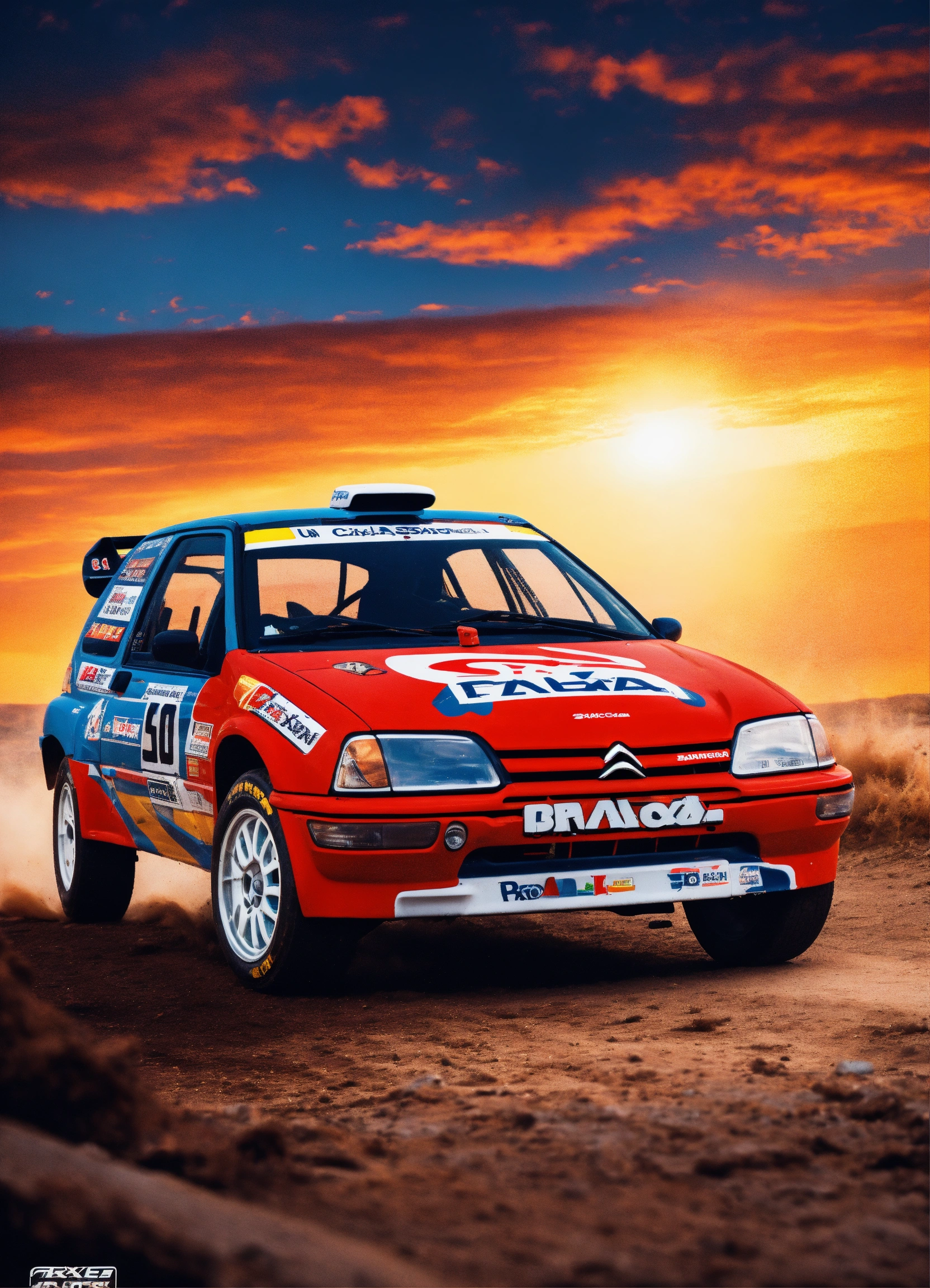 Lexica - Un logo de un citroeen saxo de rally y un texto que ponga ...