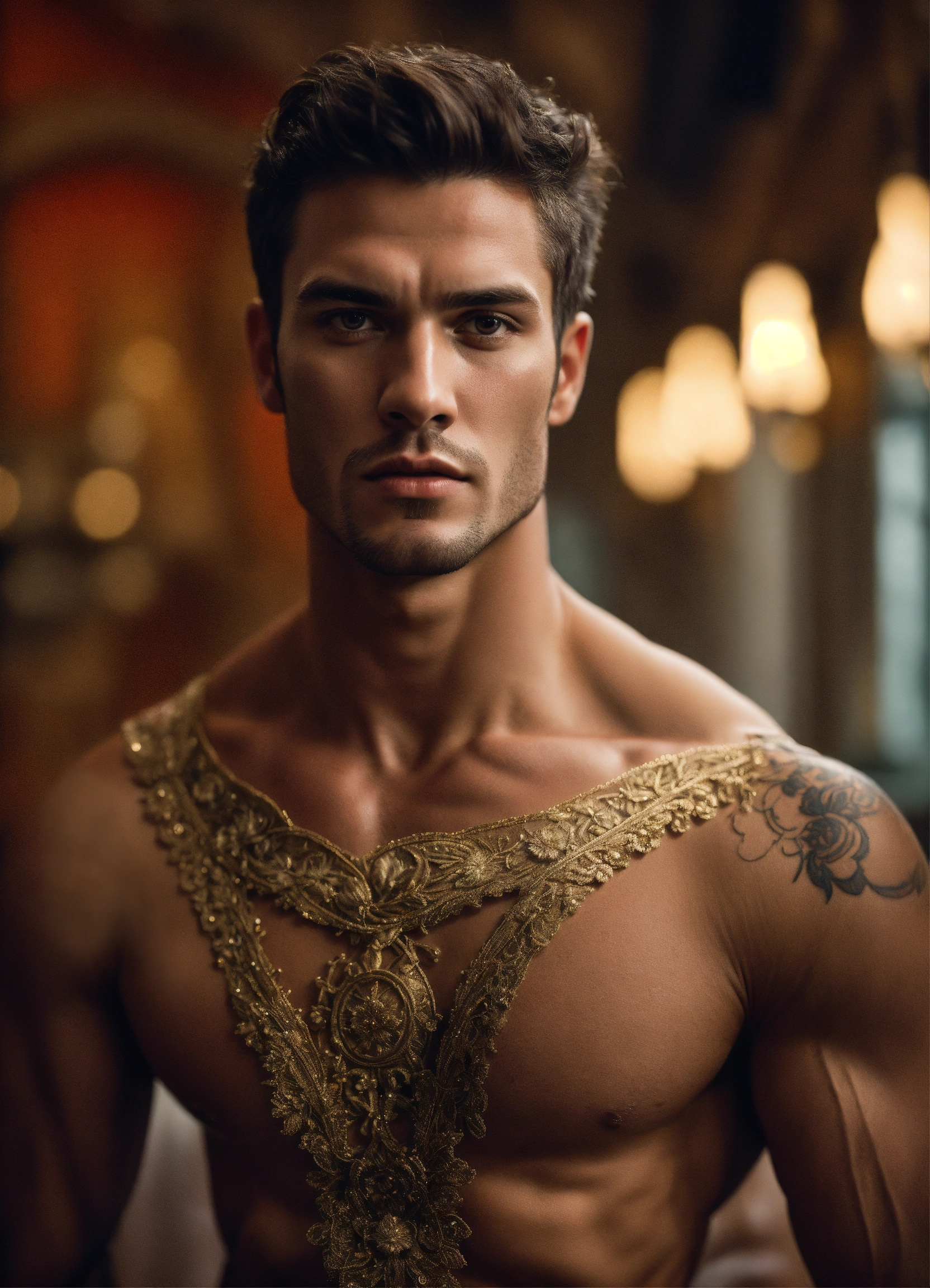 Lexica - Portrait of a stunningly beautiful male fairy in soft light ...