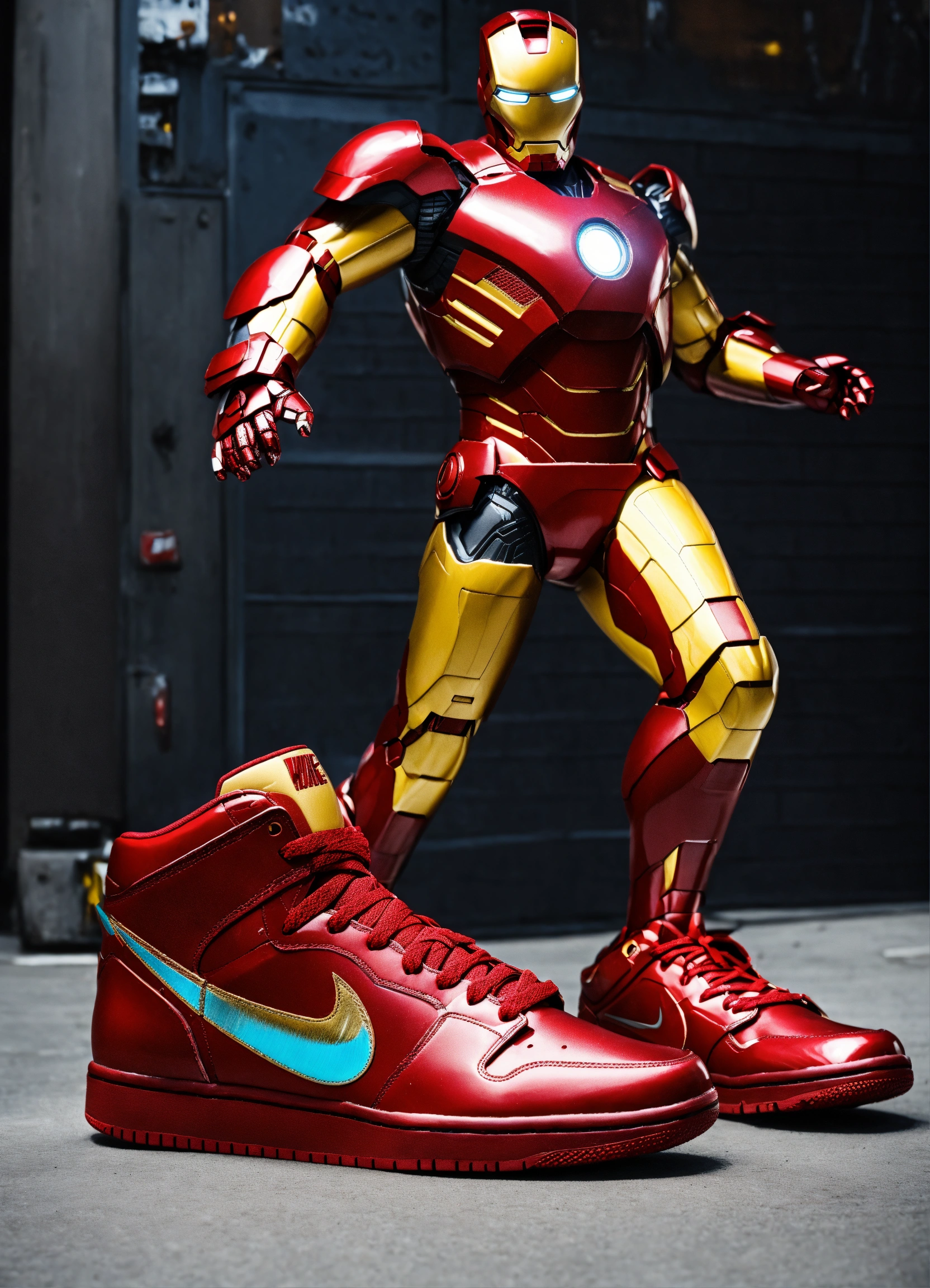 Lexica - Iron man nike shoes