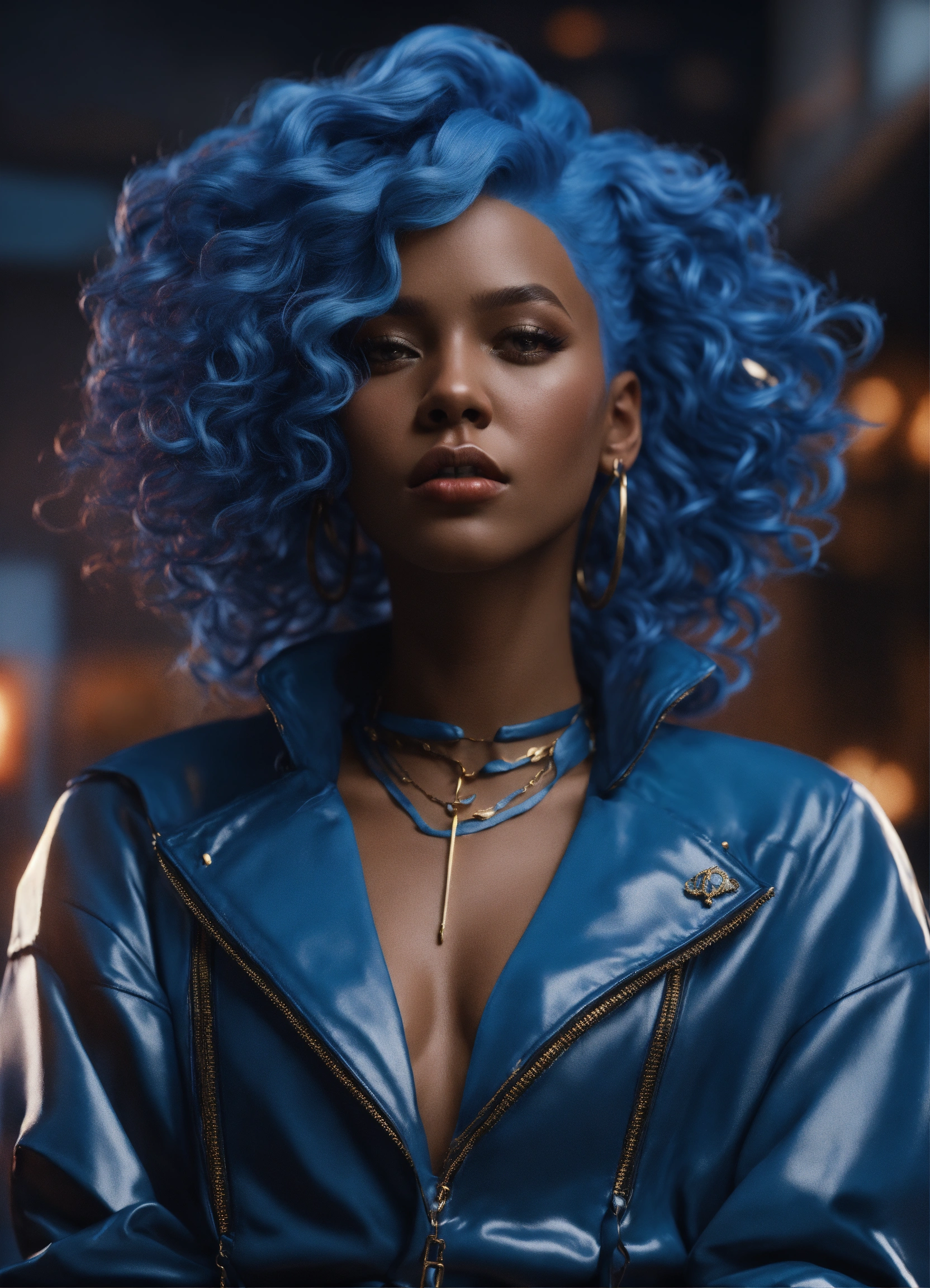 Lexica - Hyperrealistic. Black woman apex legend female character ...