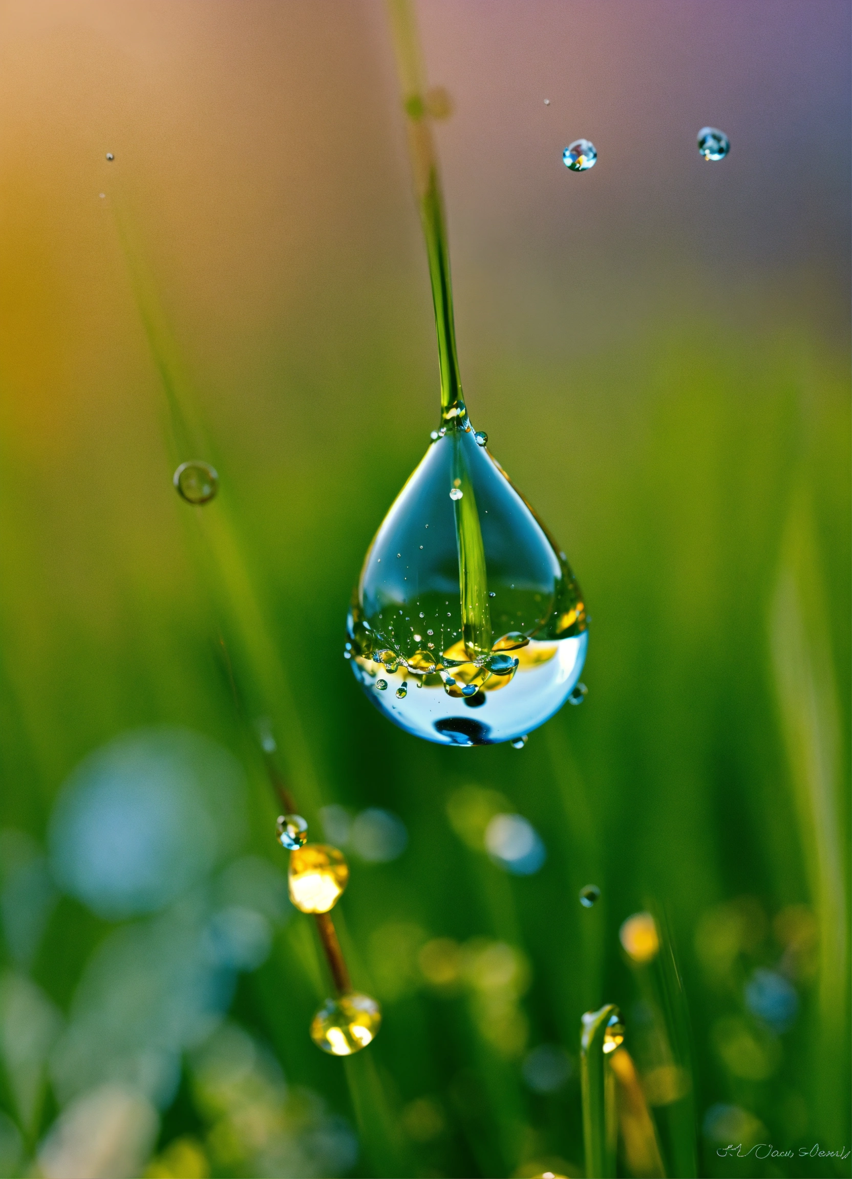 Lexica - Beautiful drops of water