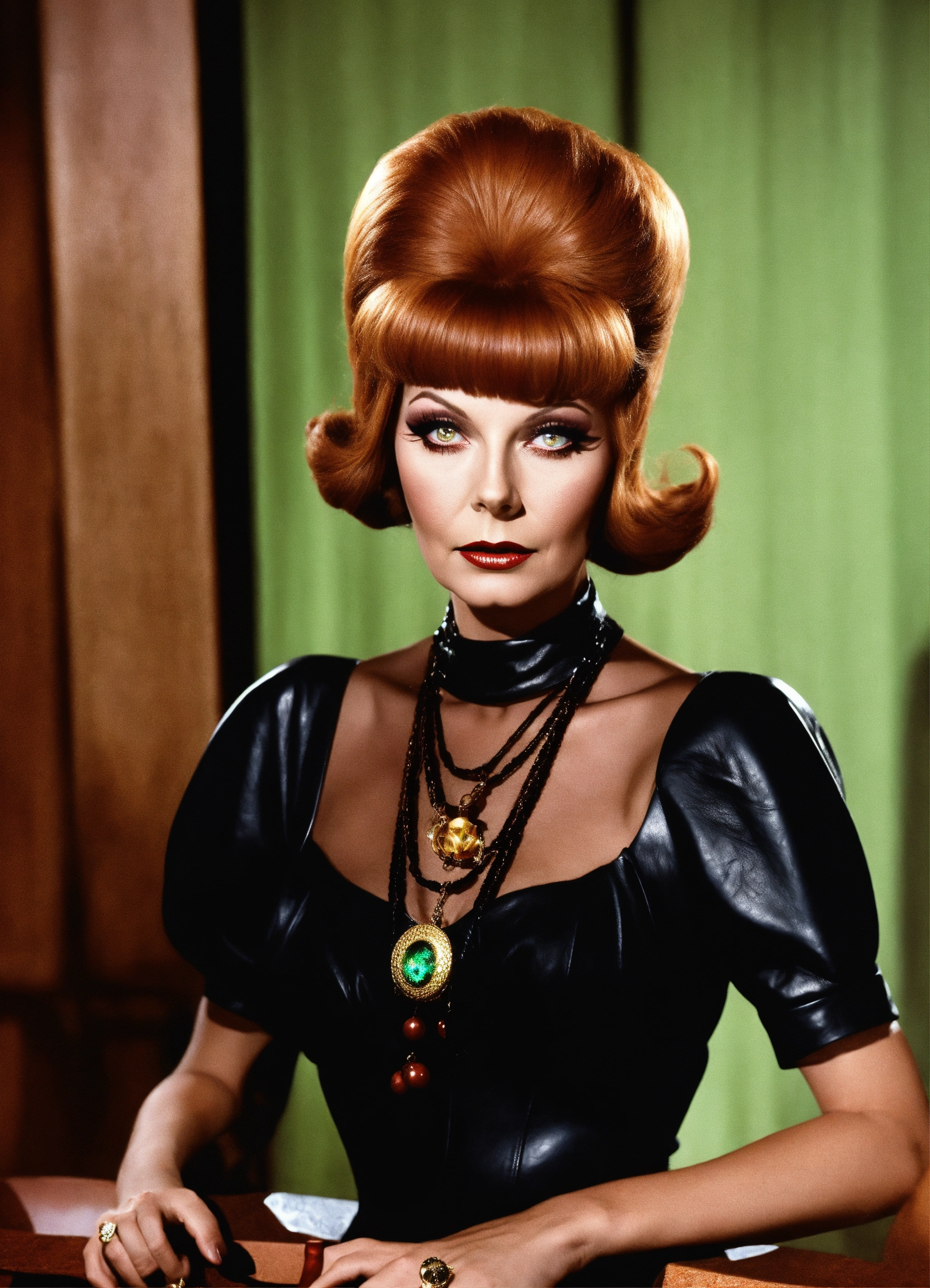 Lexica - Endora the witch in leather hypnotizing you with her evil ...