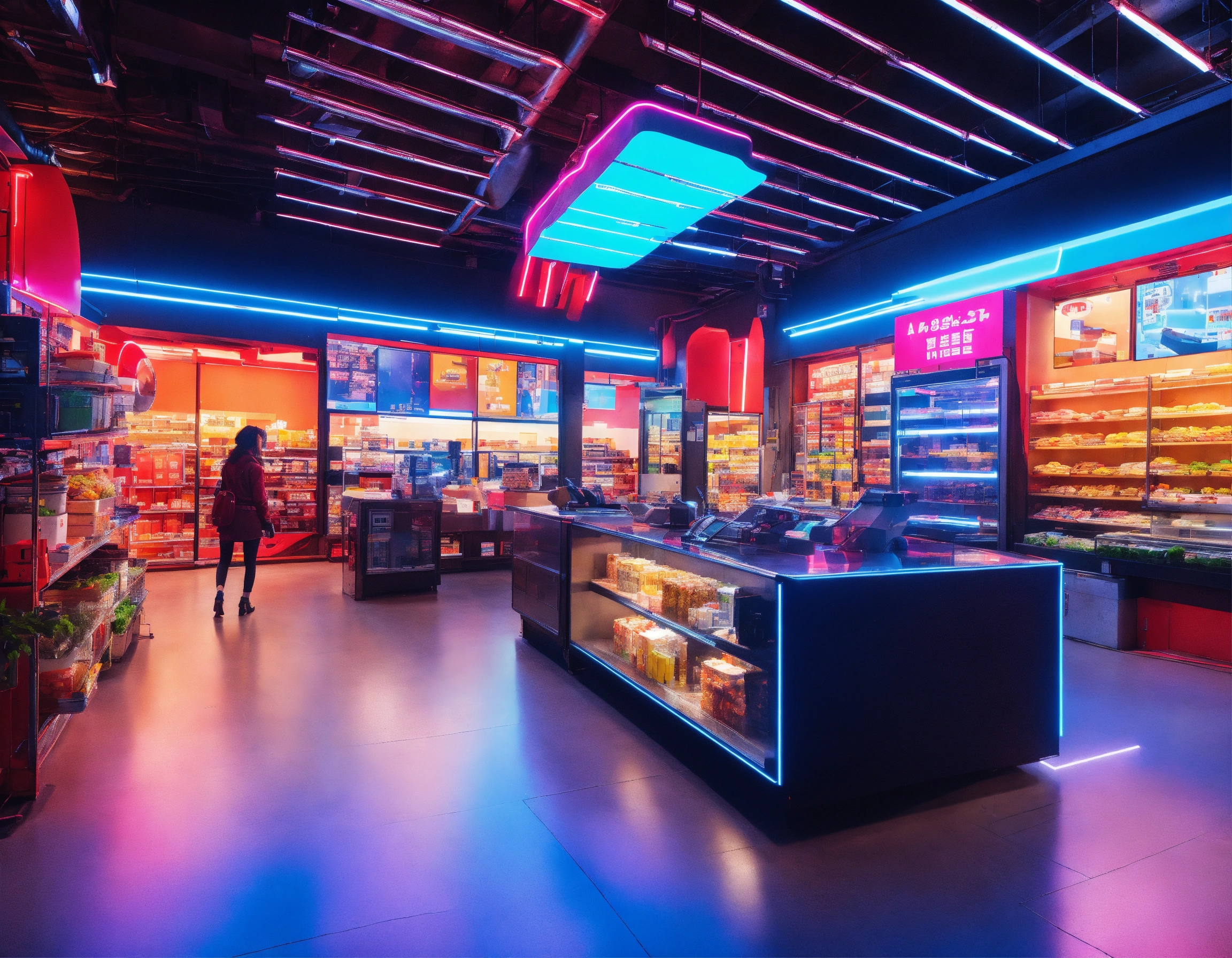 Lexica - A retail shop, food center, comfortable dining area, shop ...