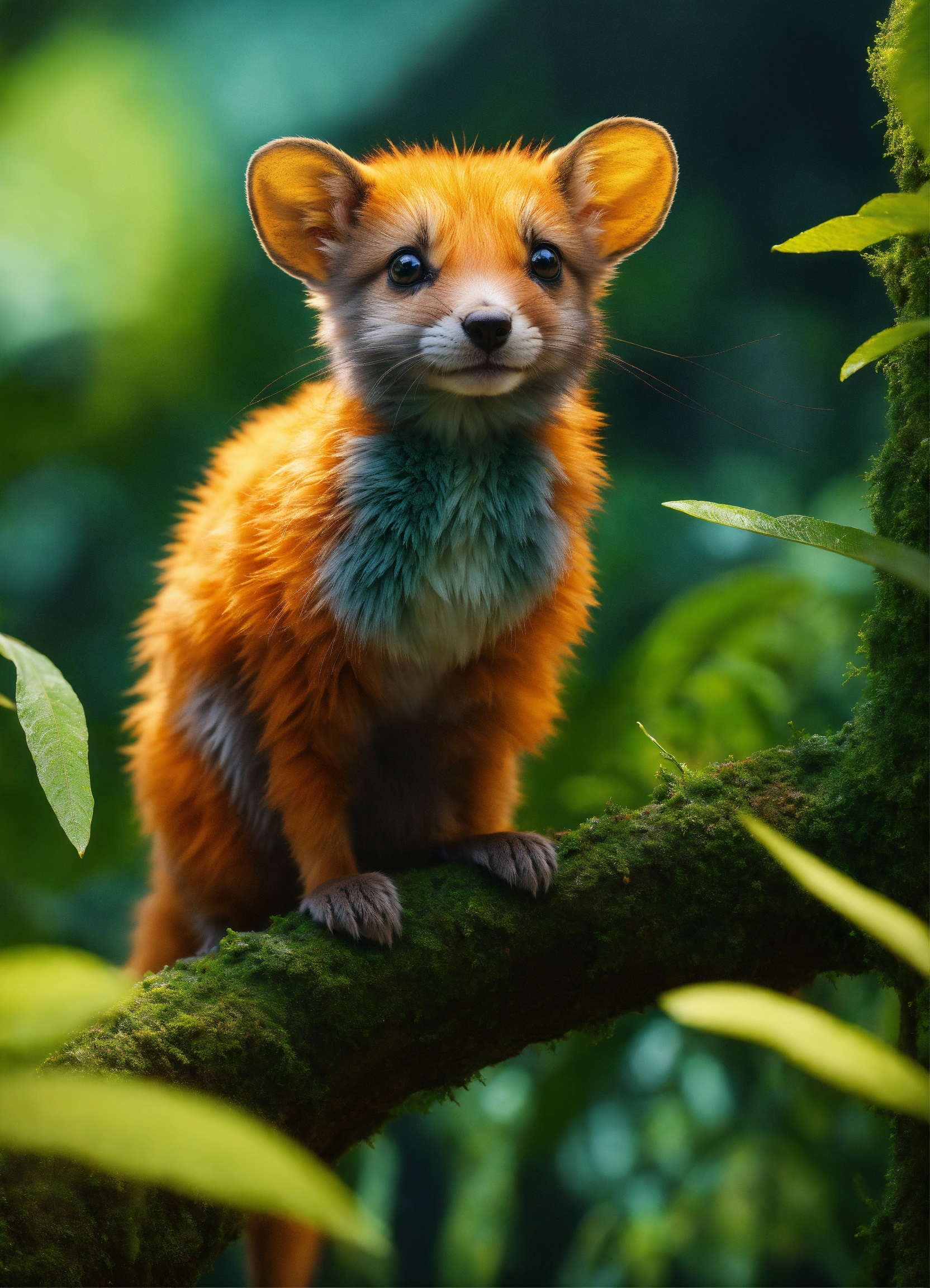 Lexica - Ultra beautiful little furry creatures in a beautiful mystical ...