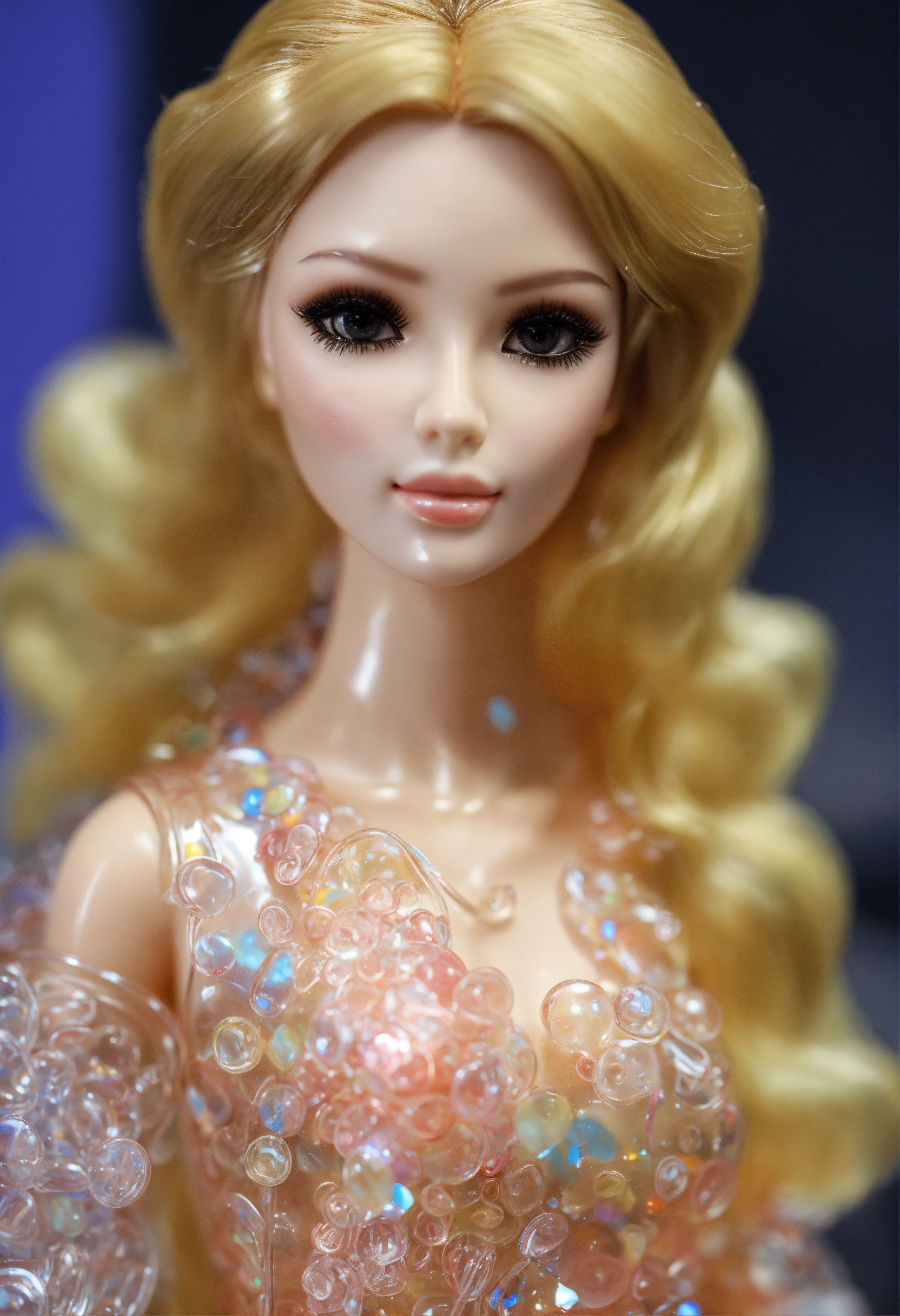 Lexica - Clear Glossy Molded Clear Plastic Woman Dolly