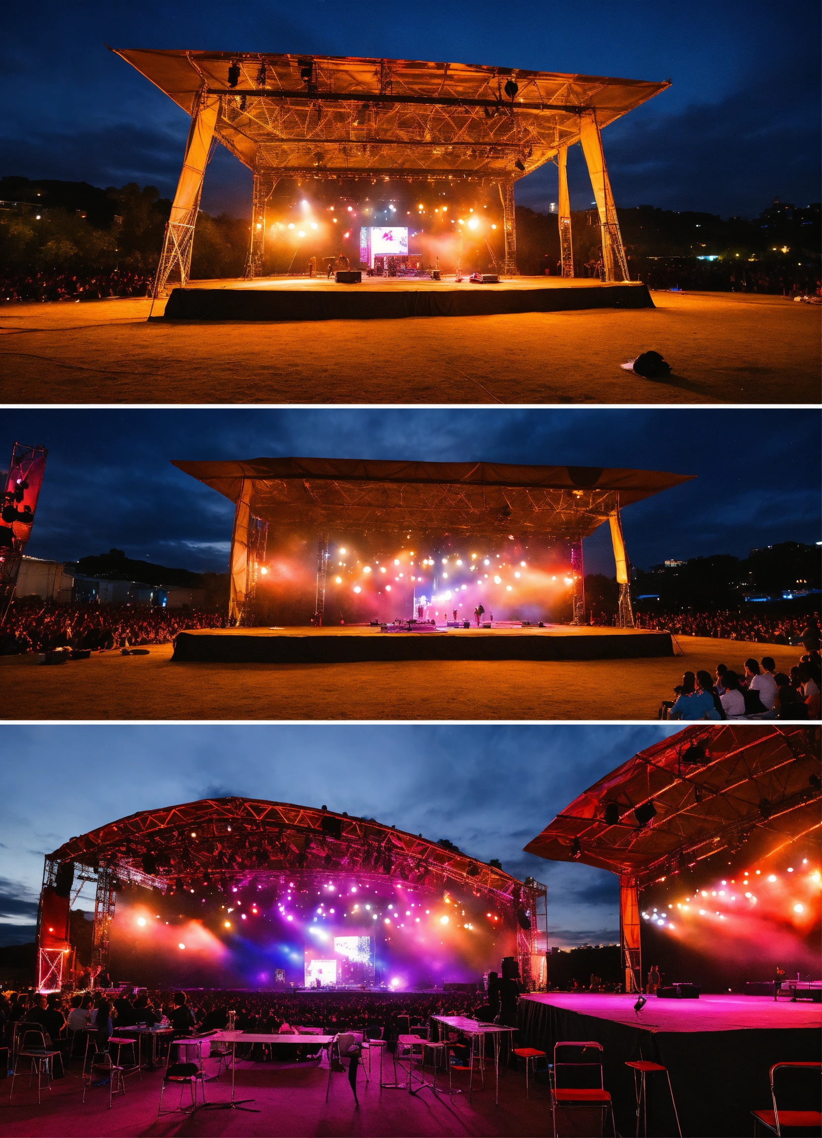 Lexica - Diseño de escenario en alto para festival musical pop latino ...
