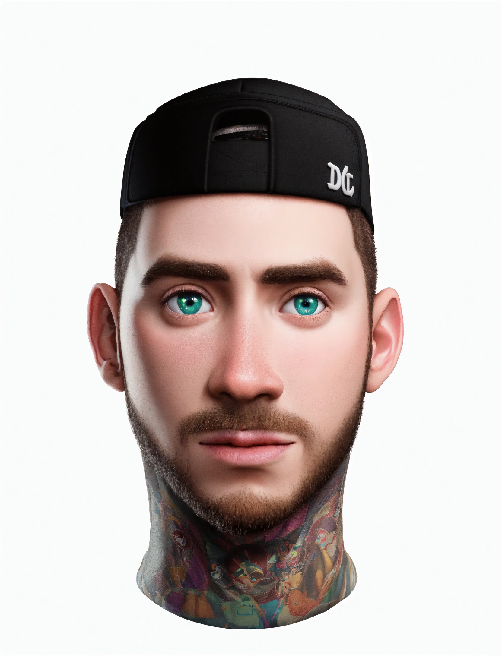 Lexica - White man, rapper, Disney style, big eyes, league of legends ...