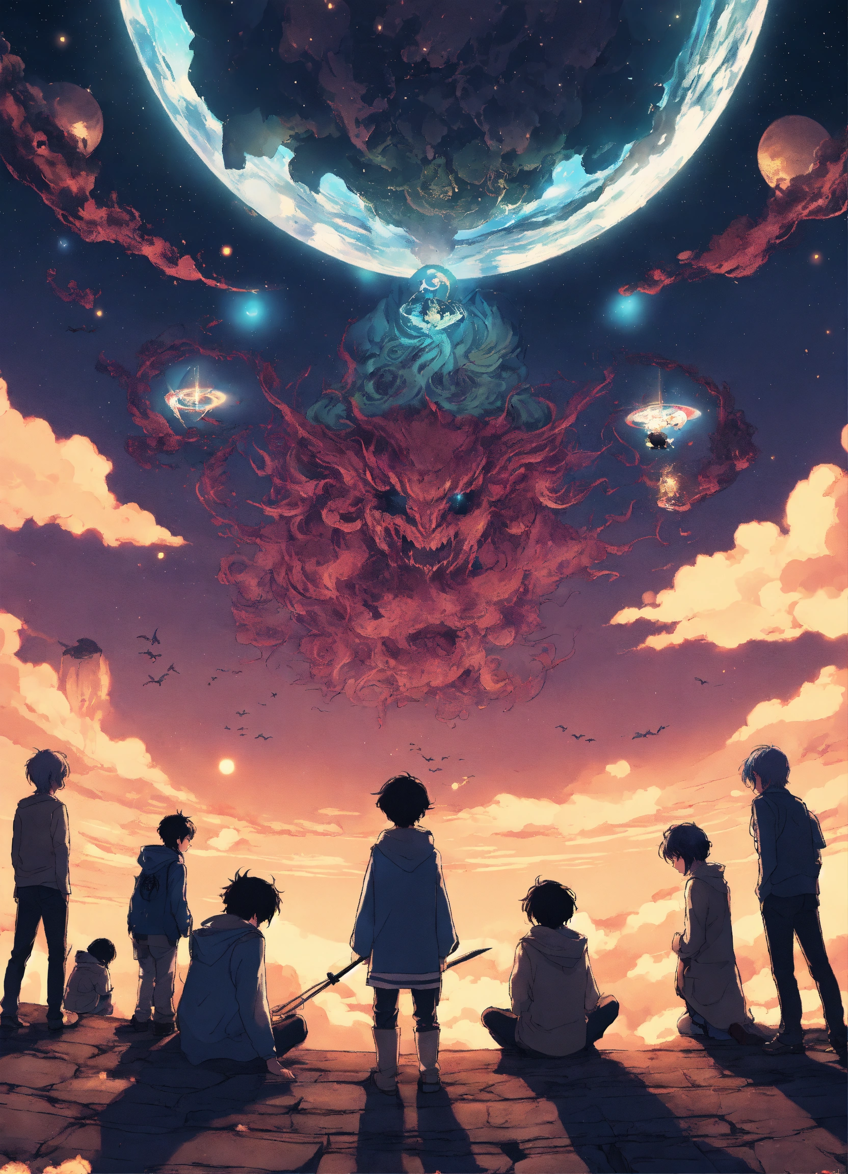 Lexica - Una jaula de demonios queriendo escapar y un grupo de ángeles ...