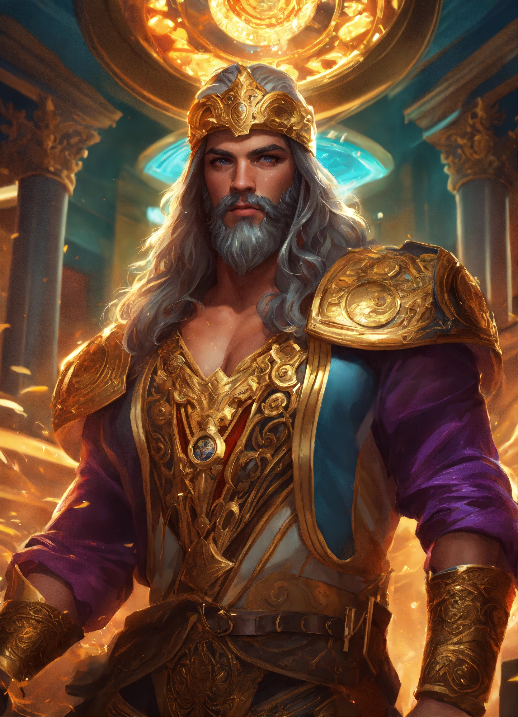 Lexica - Ultra realistic illustration of casino zeus appearance fantasy ...