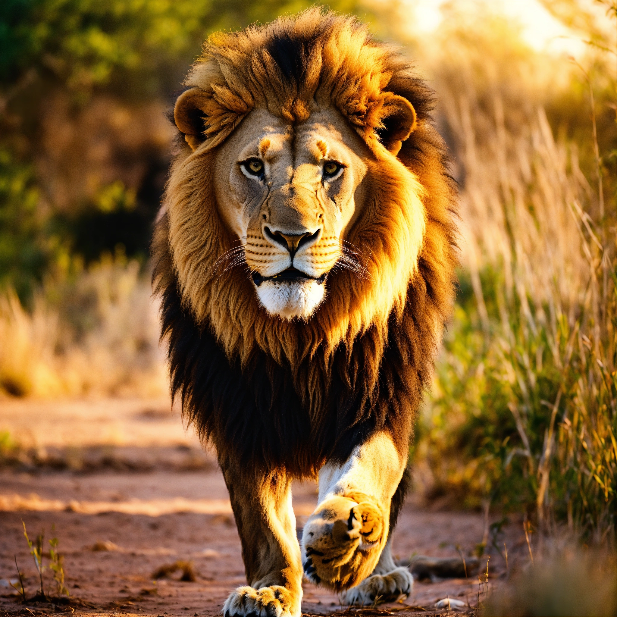 Lexica - Leo the lion smiling