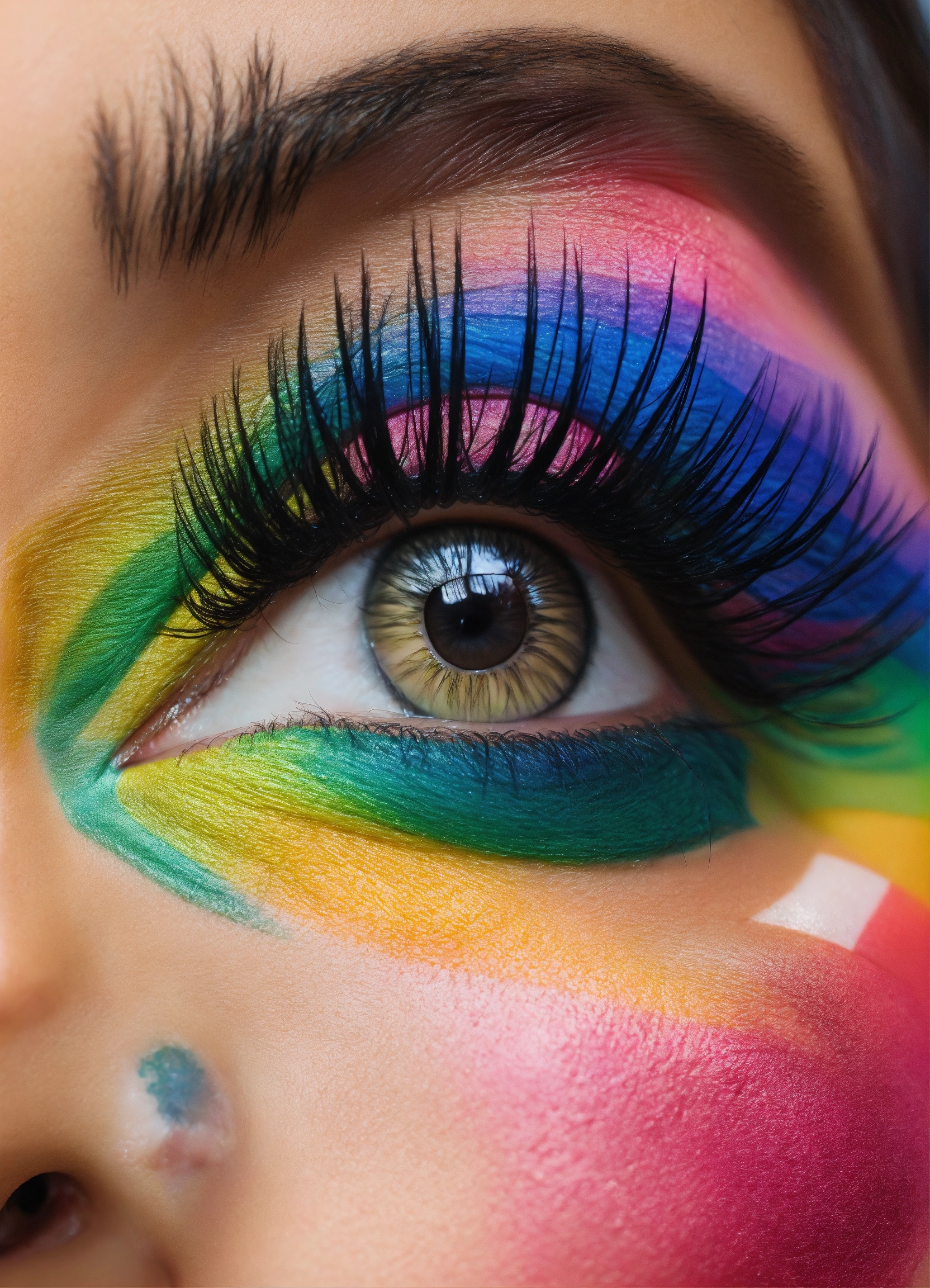 Lexica - Lashes with multi colored women together with lashes