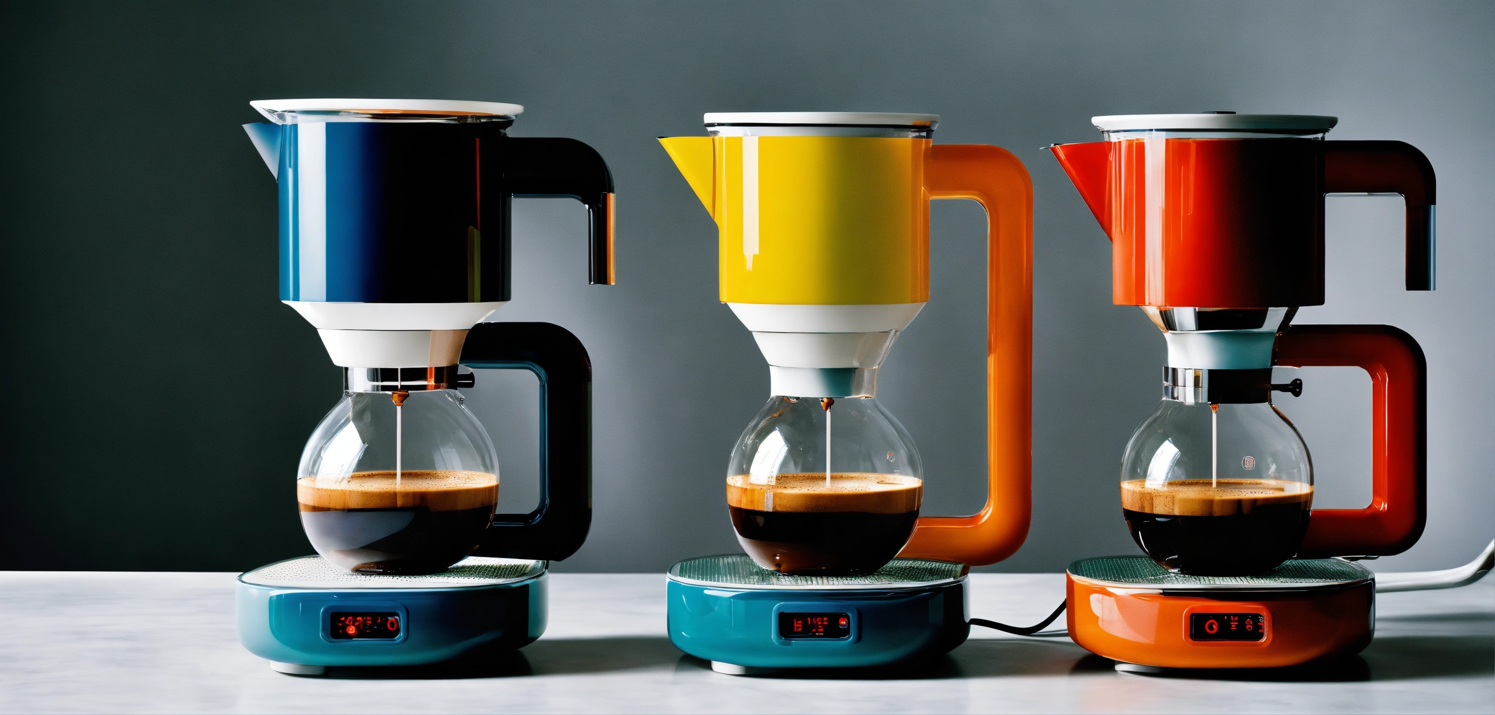 Lexica - A surreal coffee maker designed by Dieter Rams, wide flowing ...