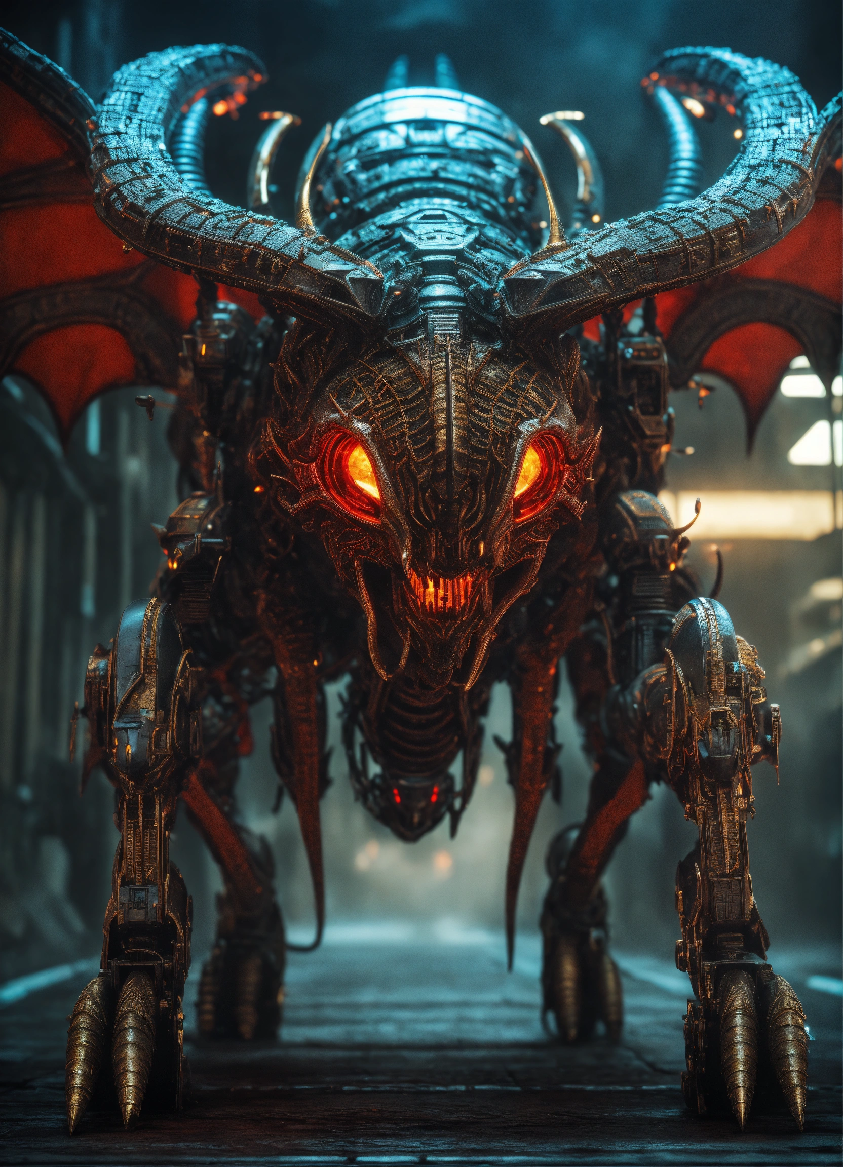 Lexica - Unbelievable demonpede, incredibly imaginative and creative ...