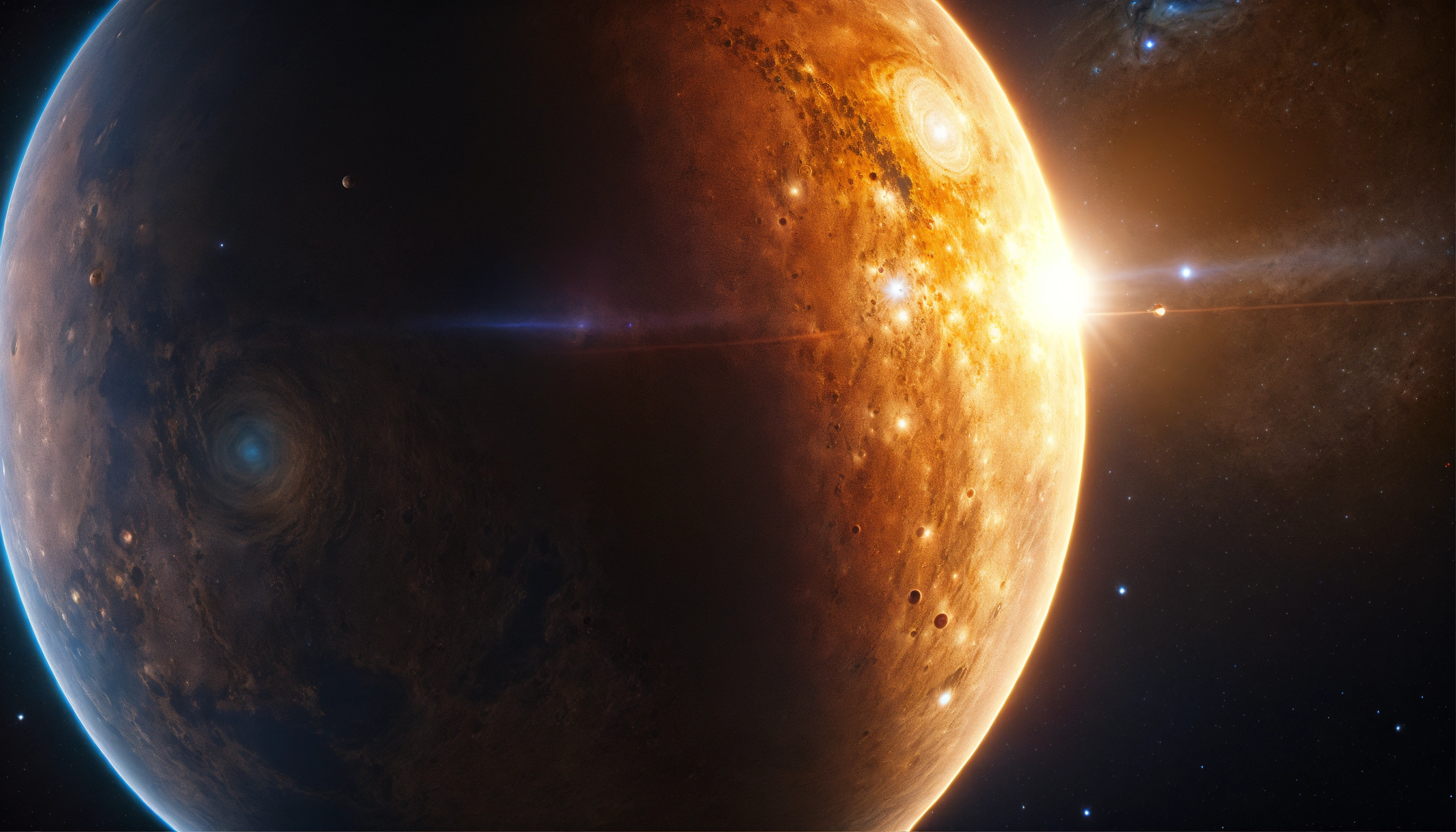 Lexica - Produce me an image of the planets of the solar system. Ensure ...