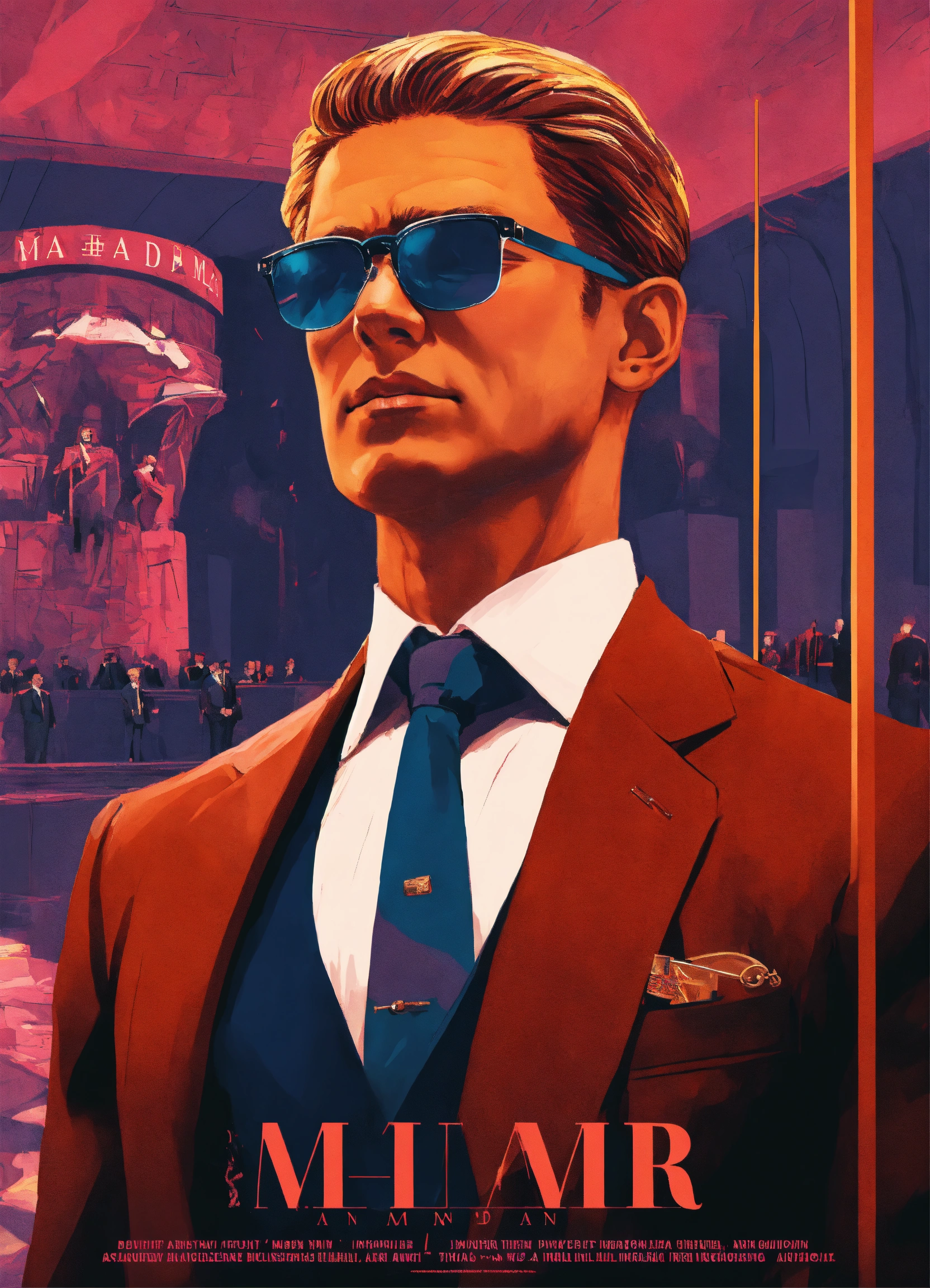 Lexica - A man achieving power, corrupt, immoral