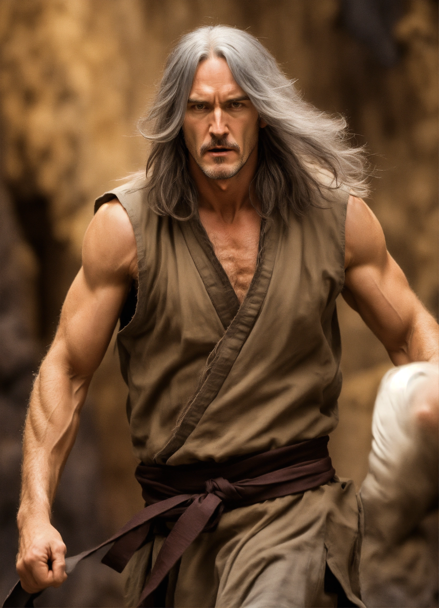 Lexica - In photographic style Matt Mercer as a tall long distance ...