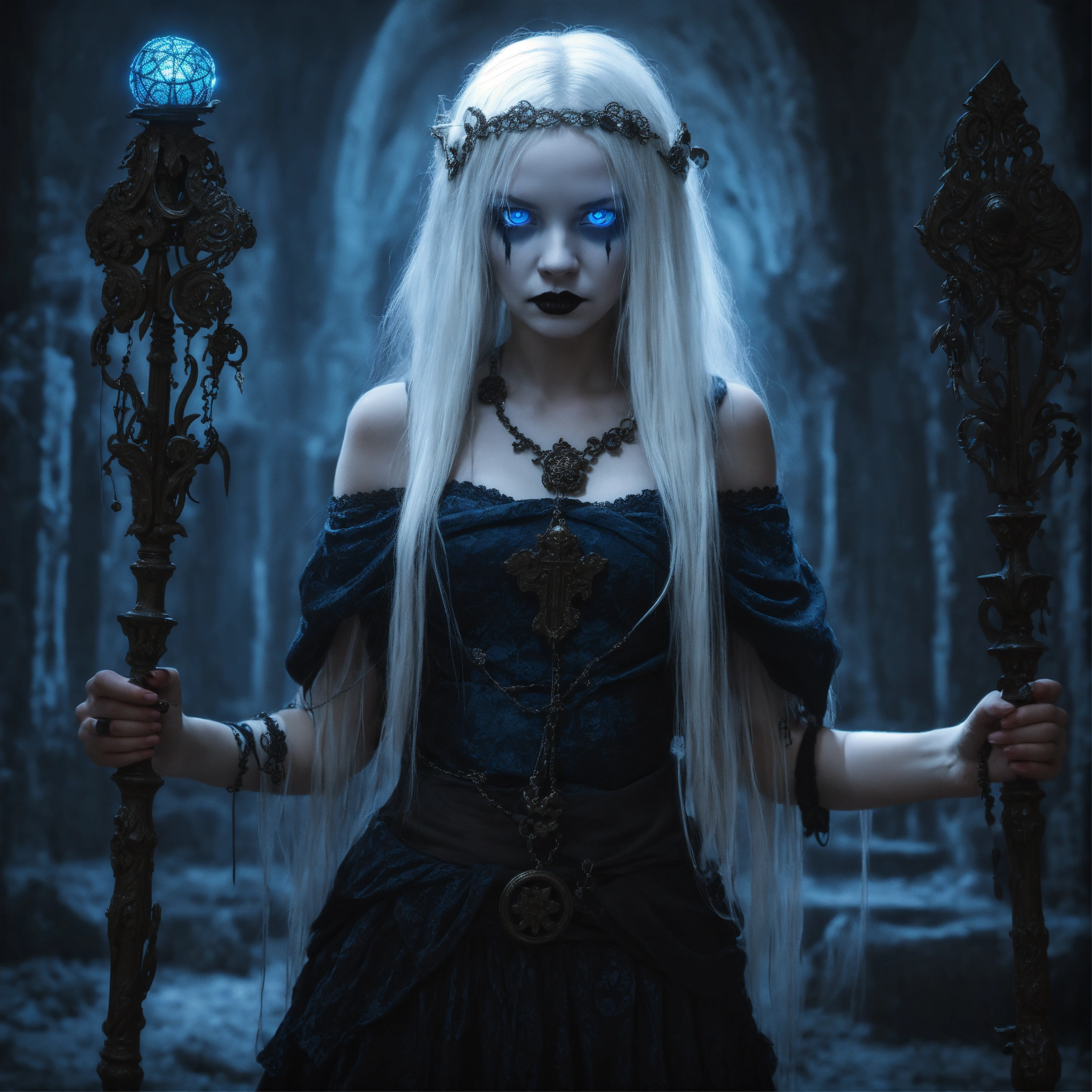 Lexica - Body portrait, twelve year old childish female goth ...