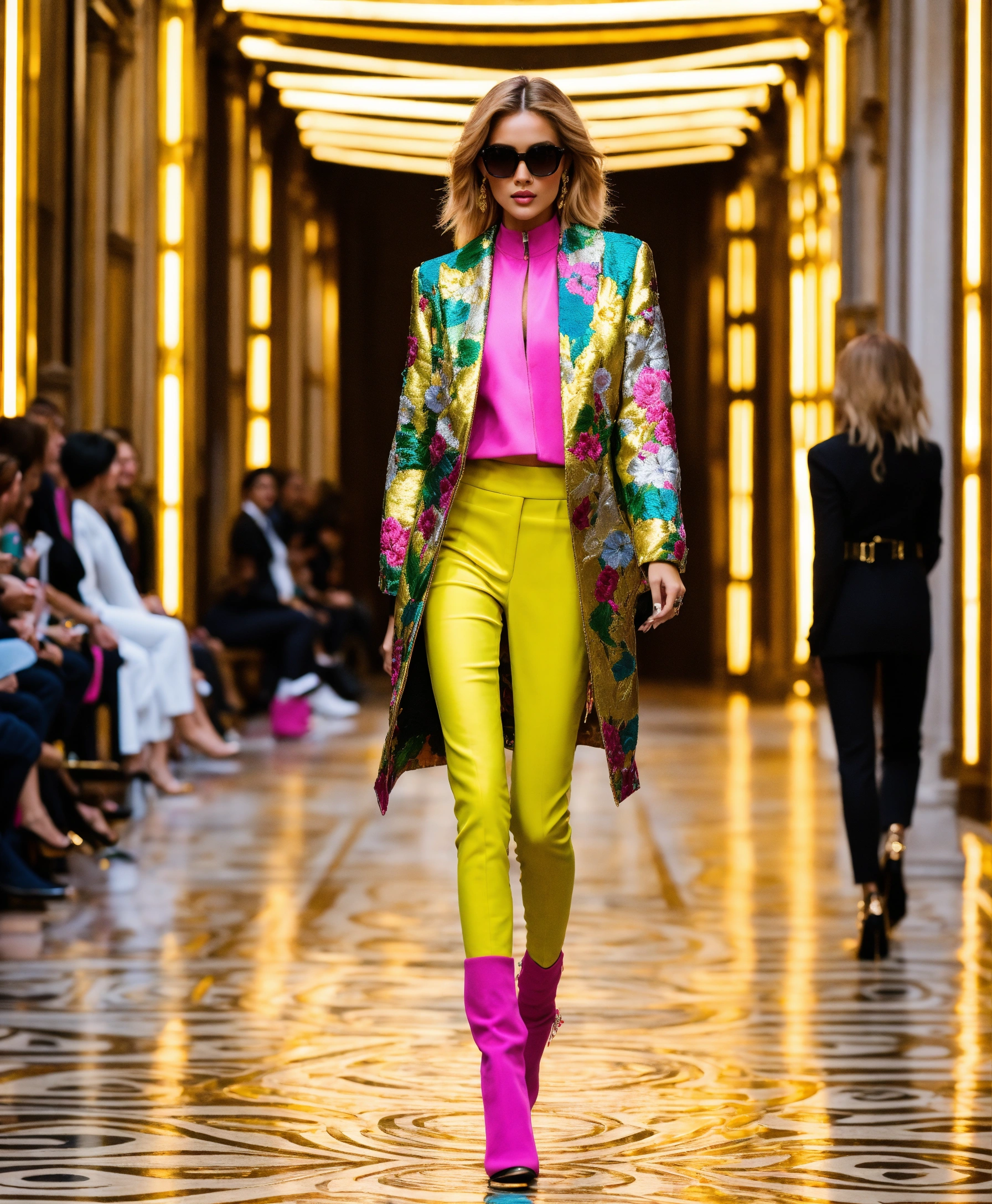 Lexica - Ultra realistic full body photo of a stylish beautiful Blonde ...