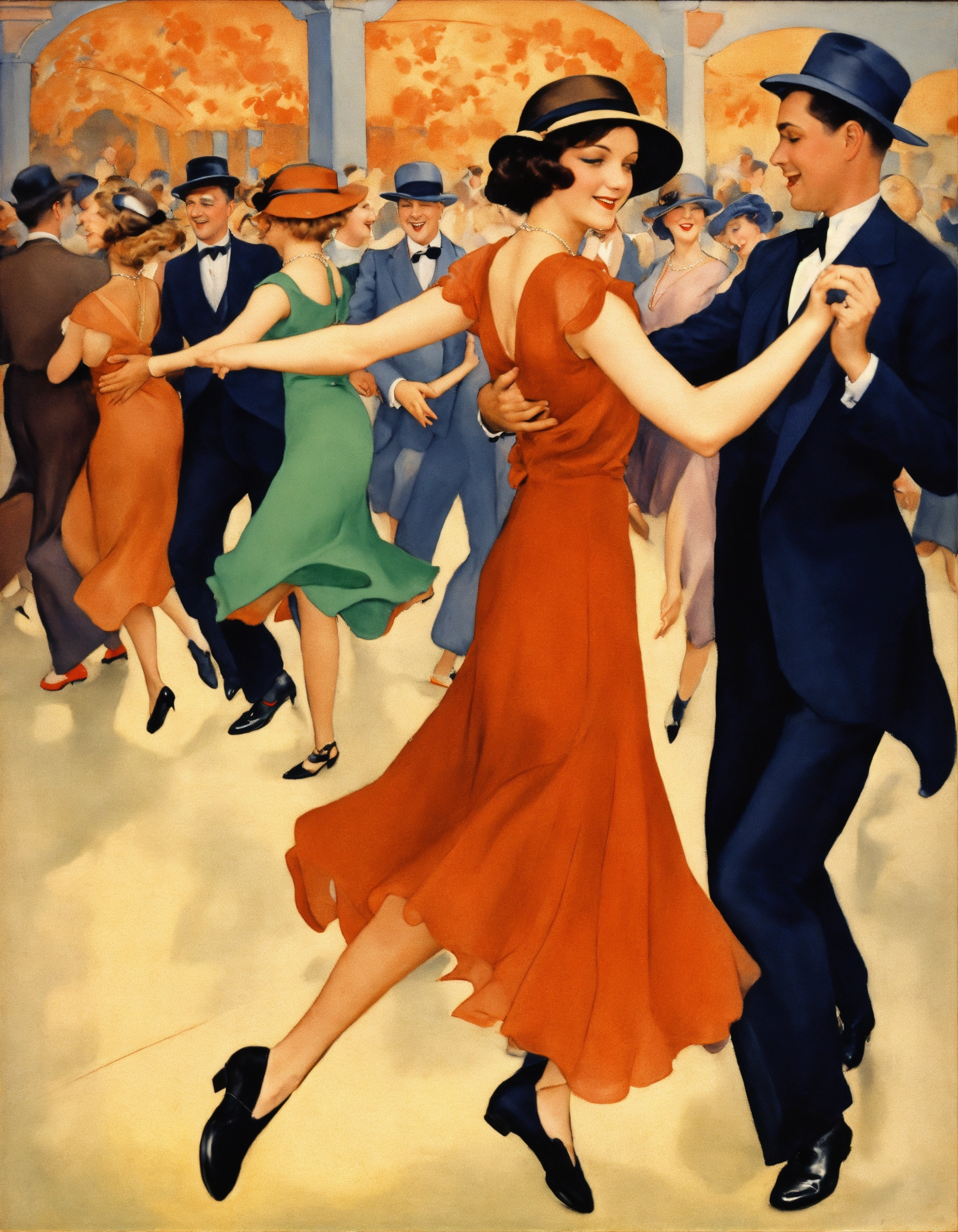 Lexica People Dancing To Swing Music 1920 1930
