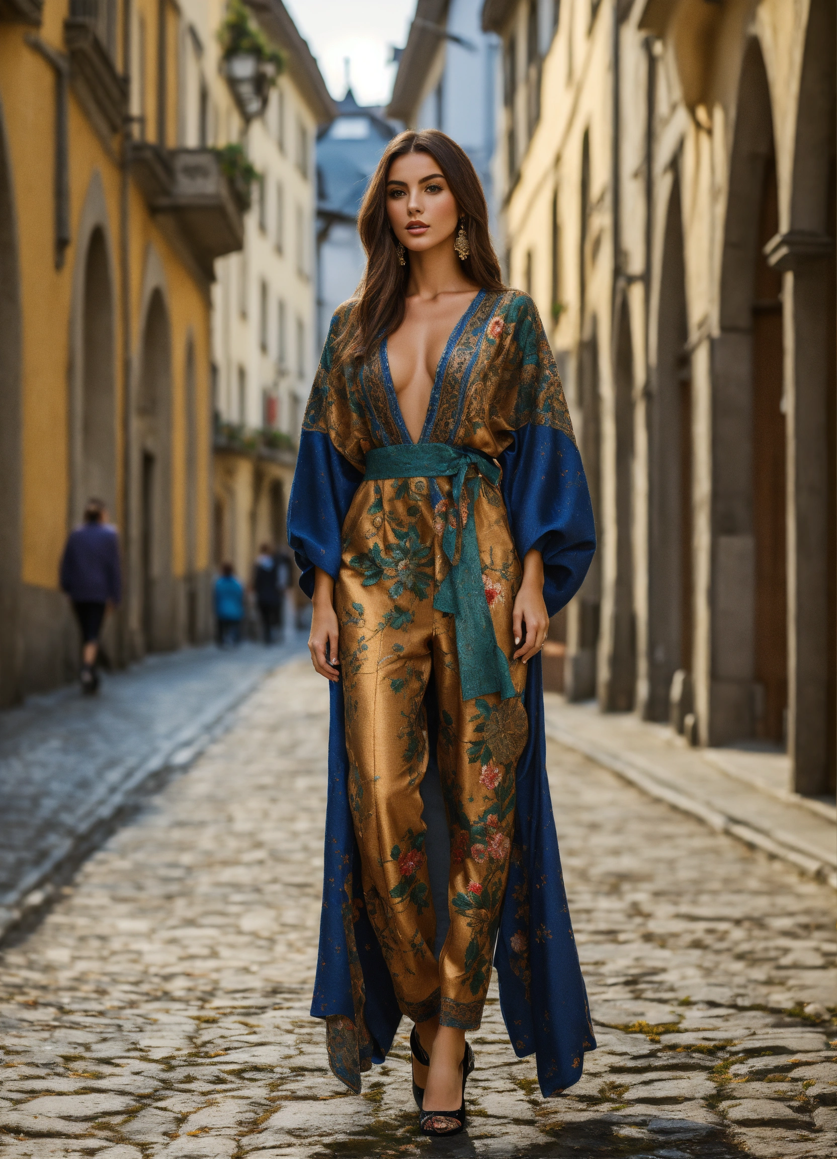 Lexica - Ultra realistic full body photo of petite italian female model ...