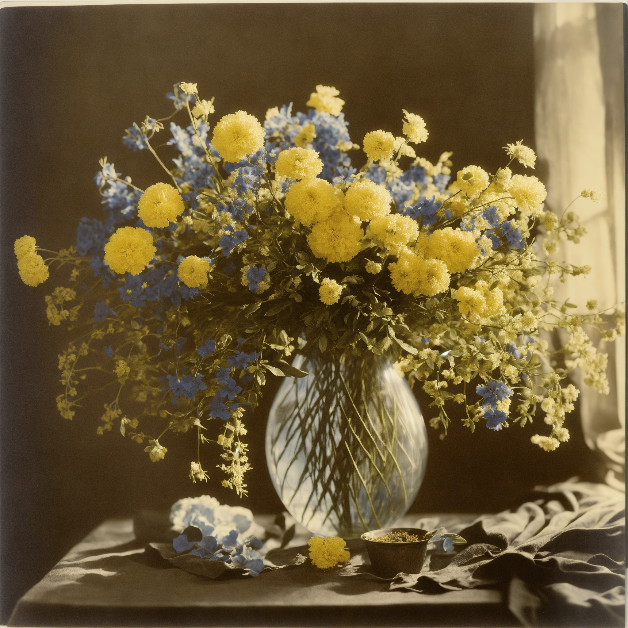 Lexica - Flowers photography in style anna atkins, charles jones, karl ...