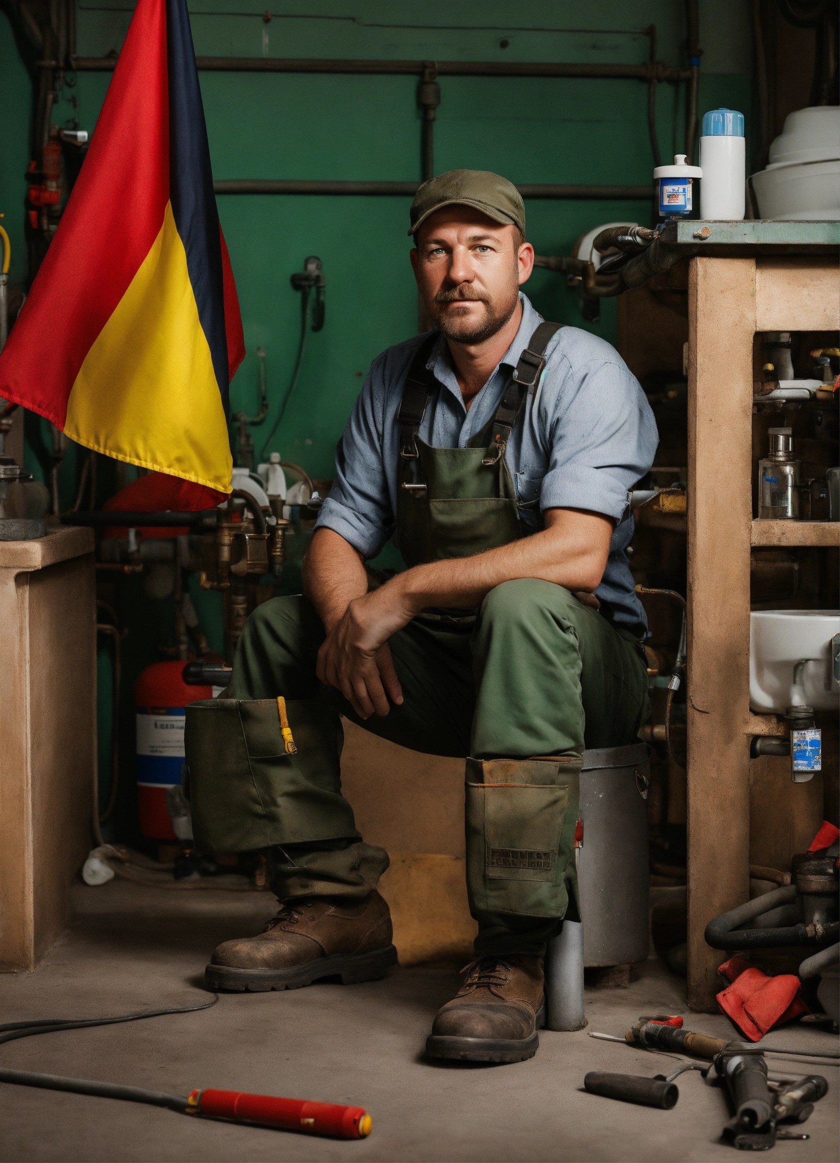 Lexica - German plumber who is working with things that refer to the ...