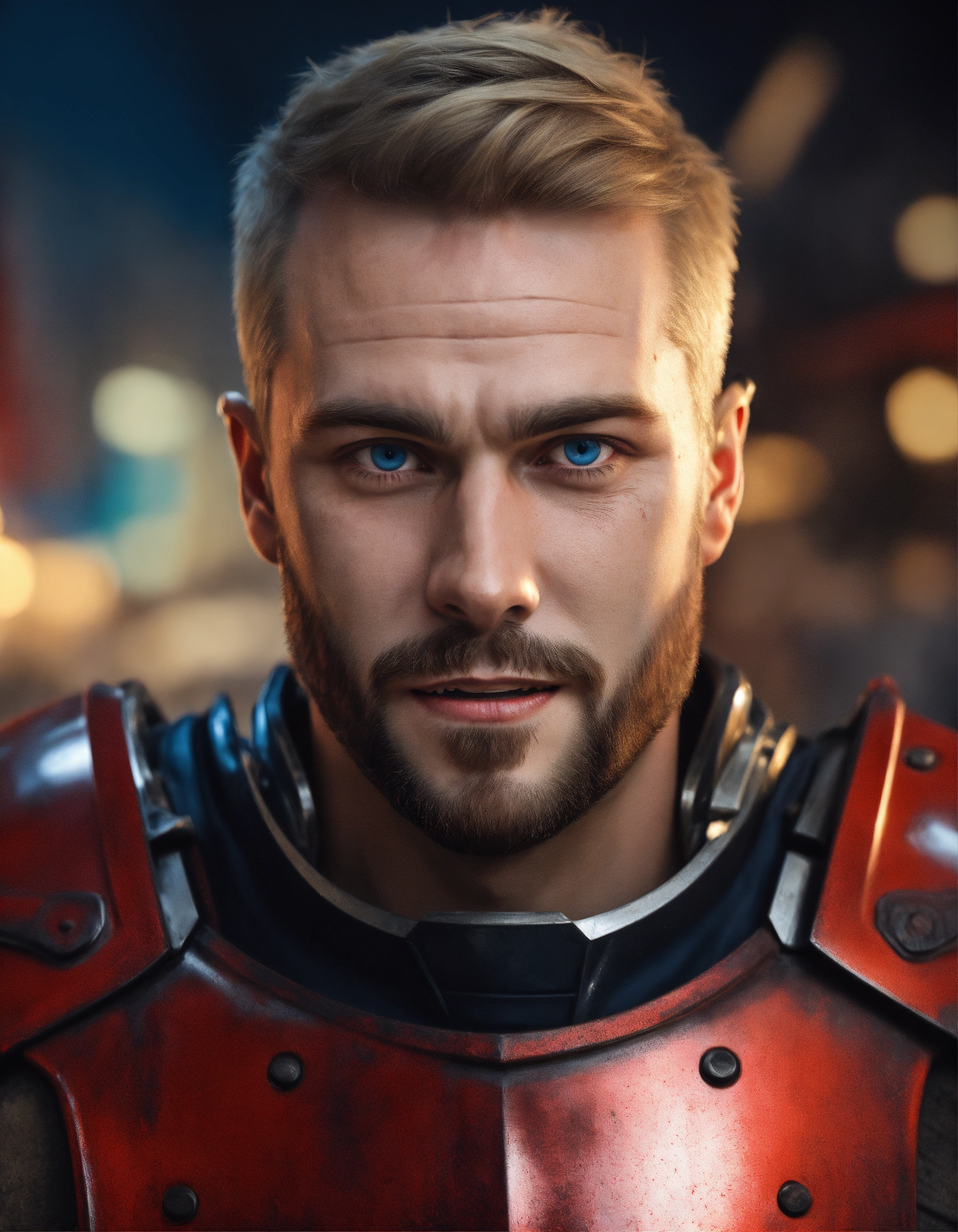 Lexica - A realistic photo of scary 30 years old scary man without ...