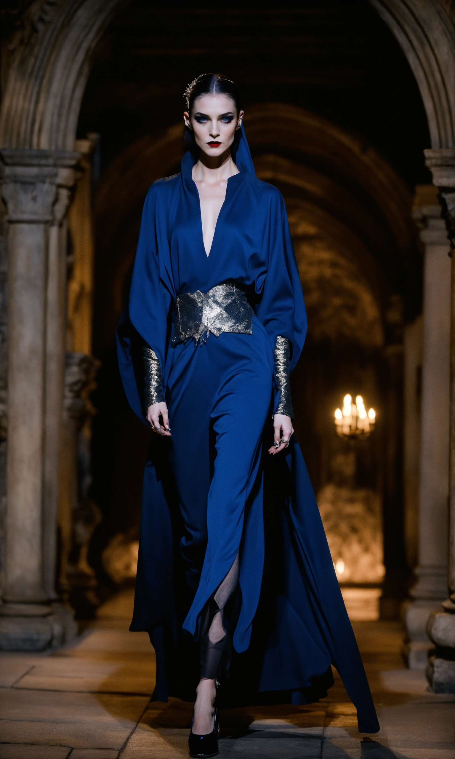 Lexica - Lothlorien androgynous royal vampire walking runway during ...