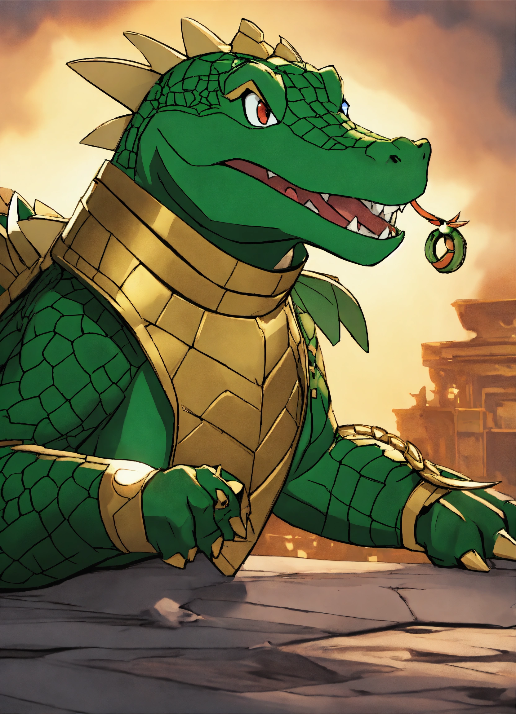 Lexica - Marvel alligator loki variant animated in action without words ...