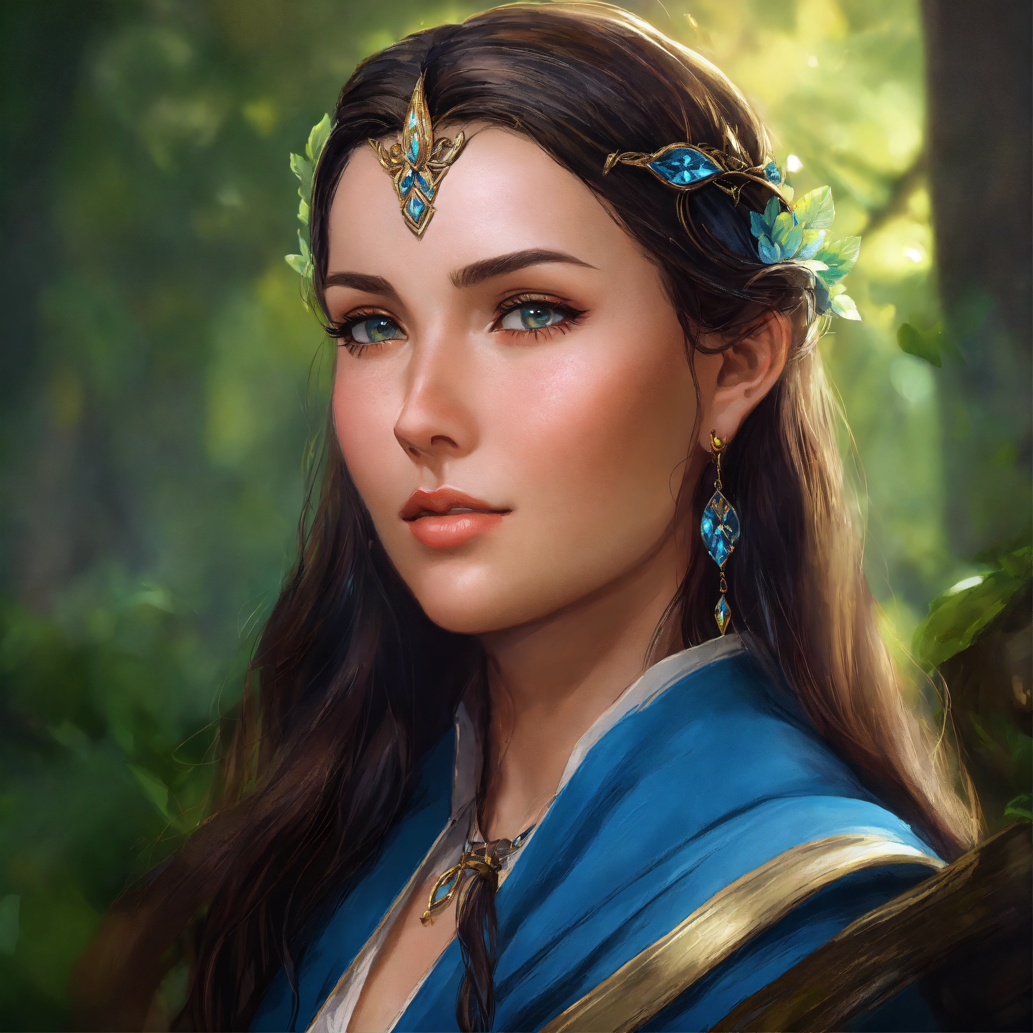 Lexica - Arwen from the lord of the rings, volumetric realistic cartoon ...